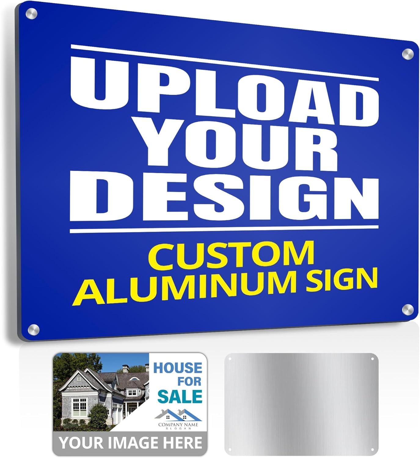 Anley Custom Aluminum Signs for Outdoor/Indoor - Personalized Print on ...