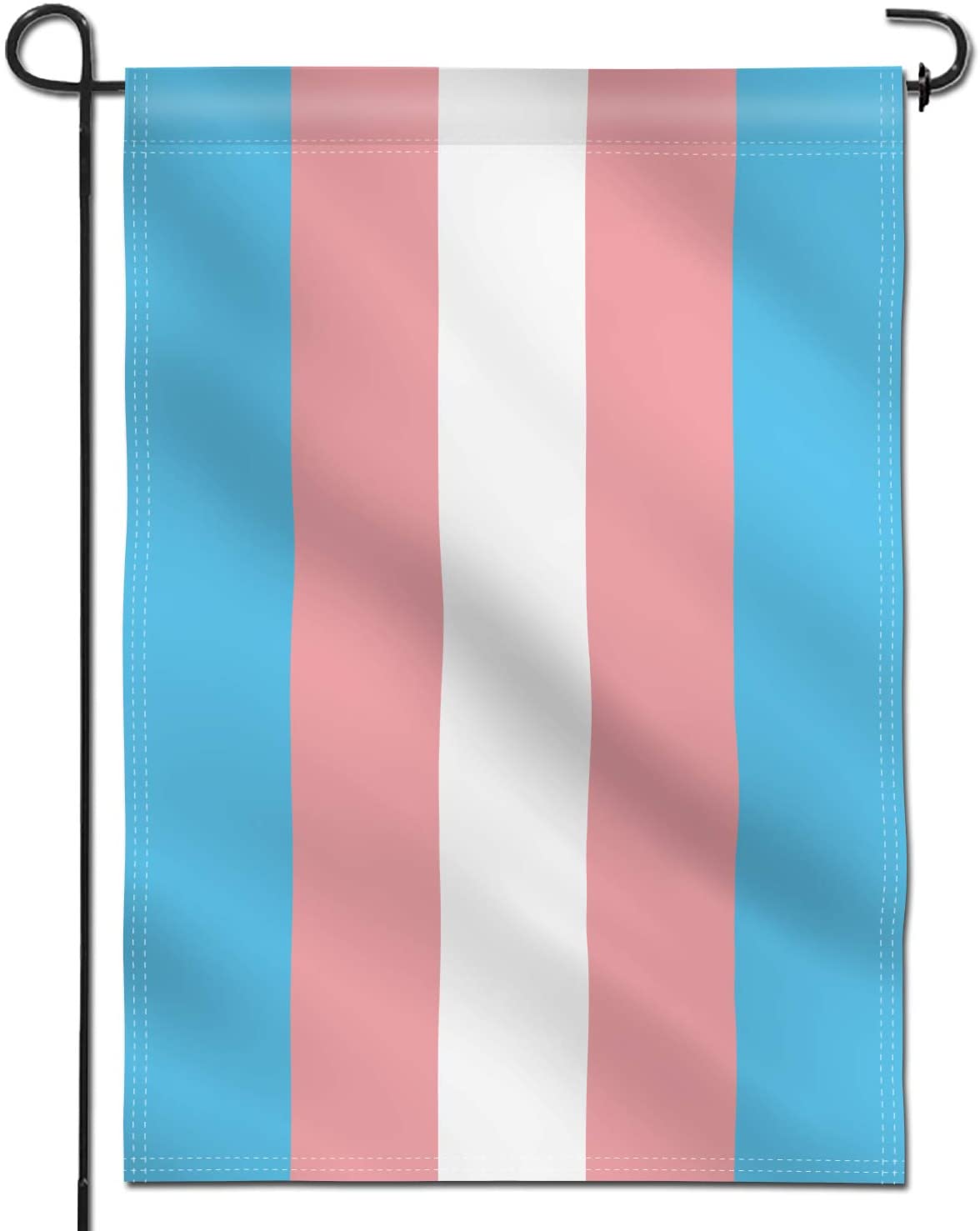 Anley Double Sided Premium Garden Flag, Transgender Rainbow Pride ...