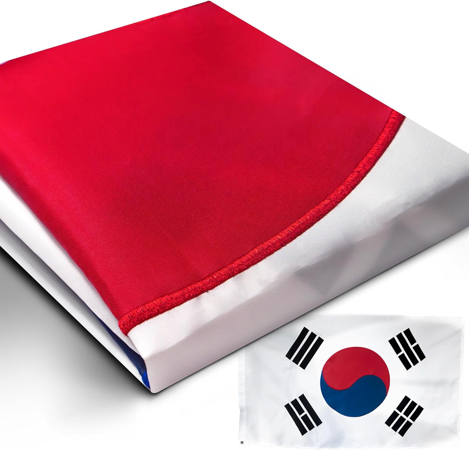 Anley EverStrong Series Embroidered South Korea Flag 3x5 Foot Heavy ...