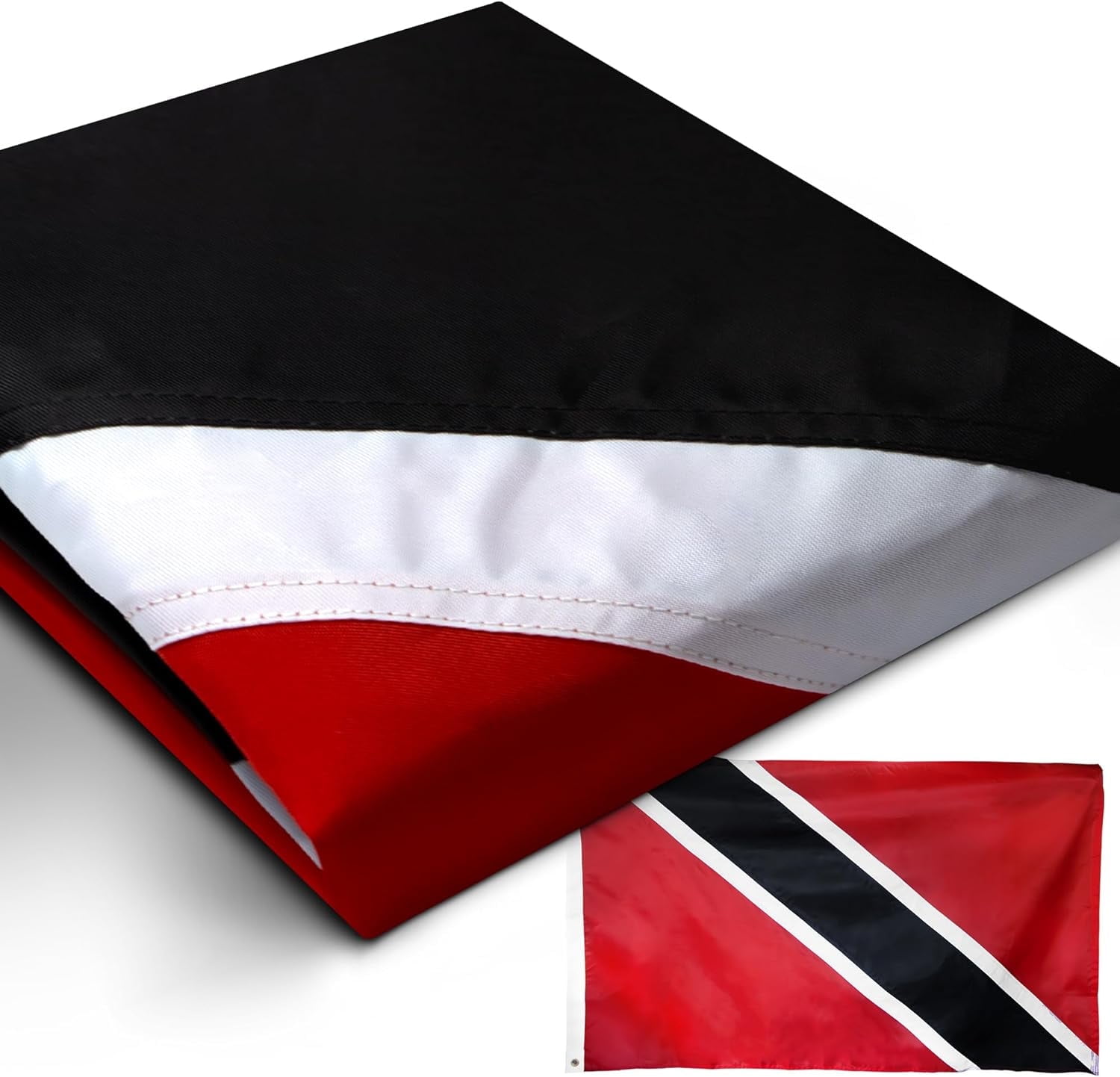 Anley EverStrong Series Embroidered Trinidad and Tobago Flag 3x5 Ft ...