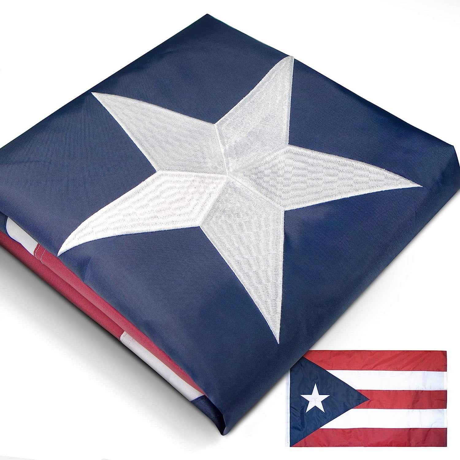Anley EverStrong Series Puerto Rico Flag 3x5 Ft - Heavy Duty Nylon ...