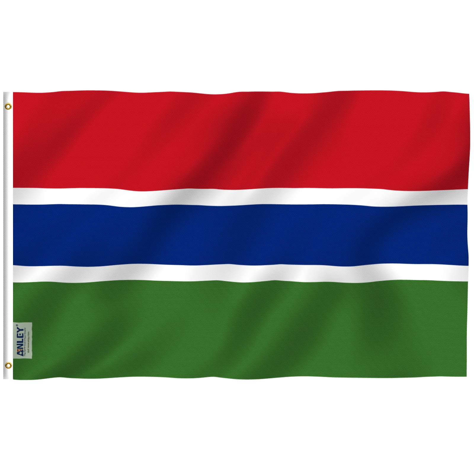Anley Fly Breeze 3x5 Feet Gambia Flag - Gambian Flags - Walmart.com