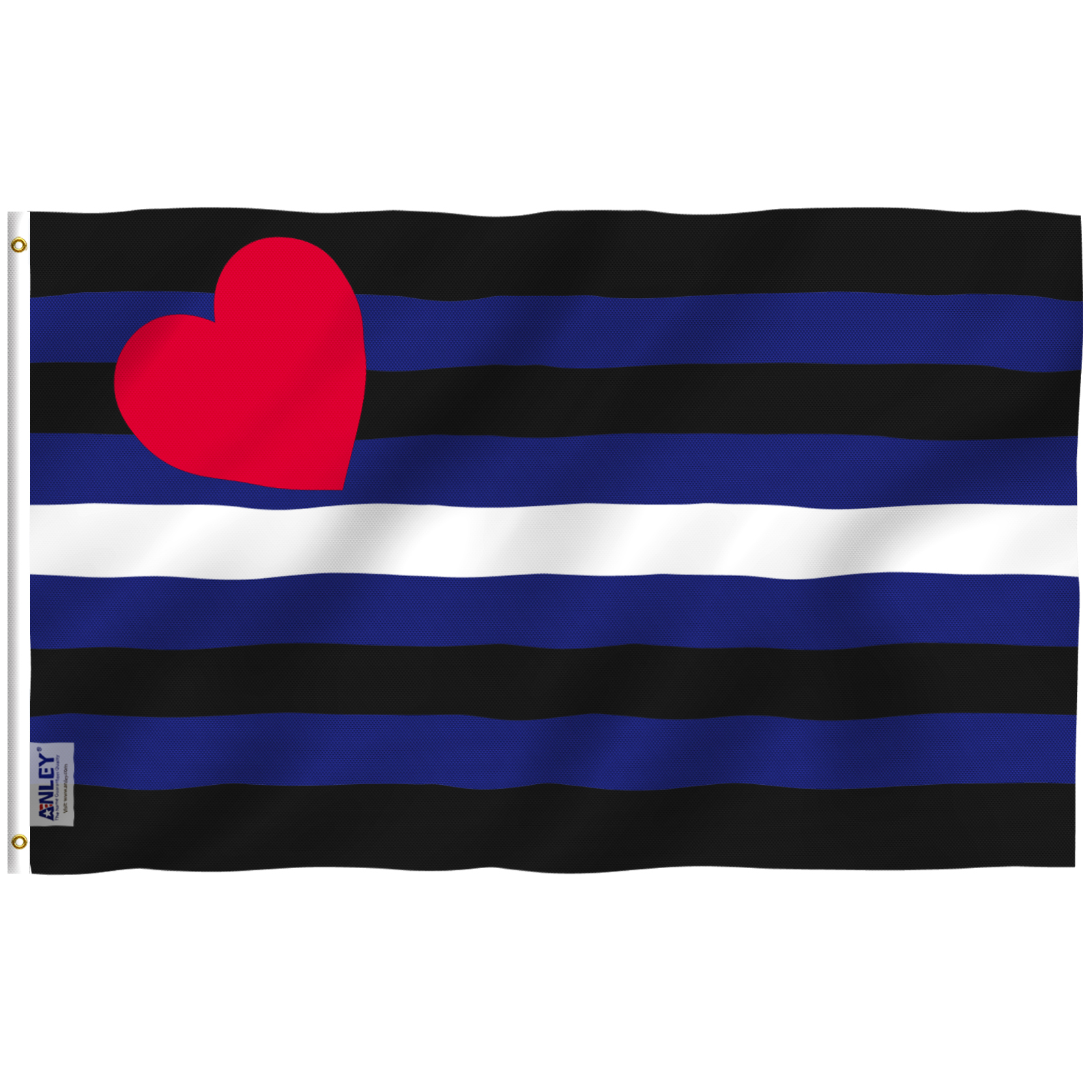 Anley Fly Breeze 3x5 Feet Leather Pride Flag Polyester - Walmart.com