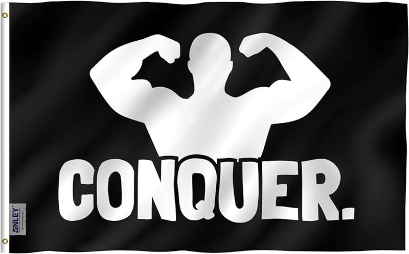 Anley Fly Breeze 3x5 Foot Discipline Equals Freedom Flag- Canvas Header ...