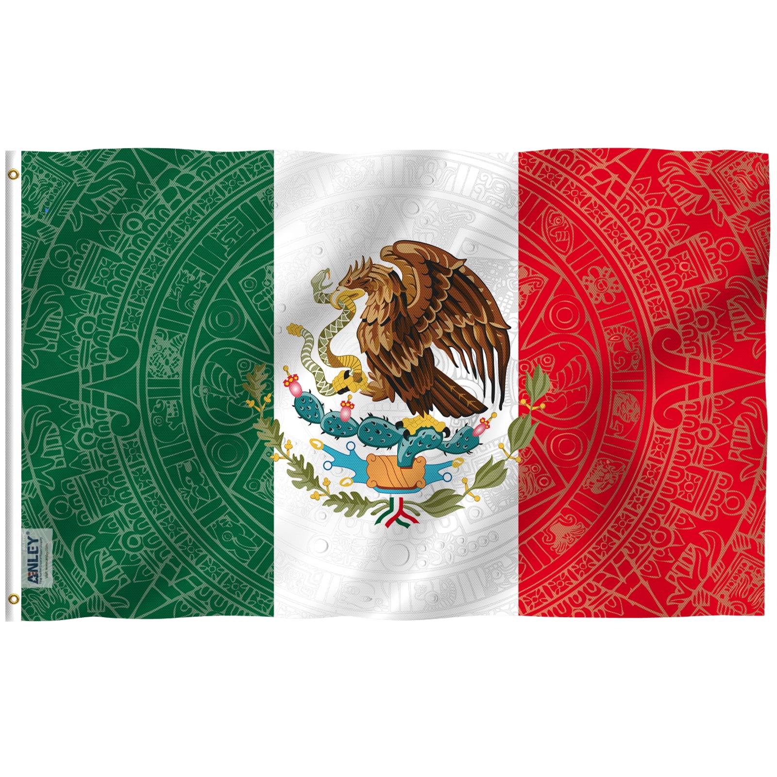 Anley Fly Breeze 3x5 ft Mexico Flag - Indepedence Day Aztecs Mexican MX ...