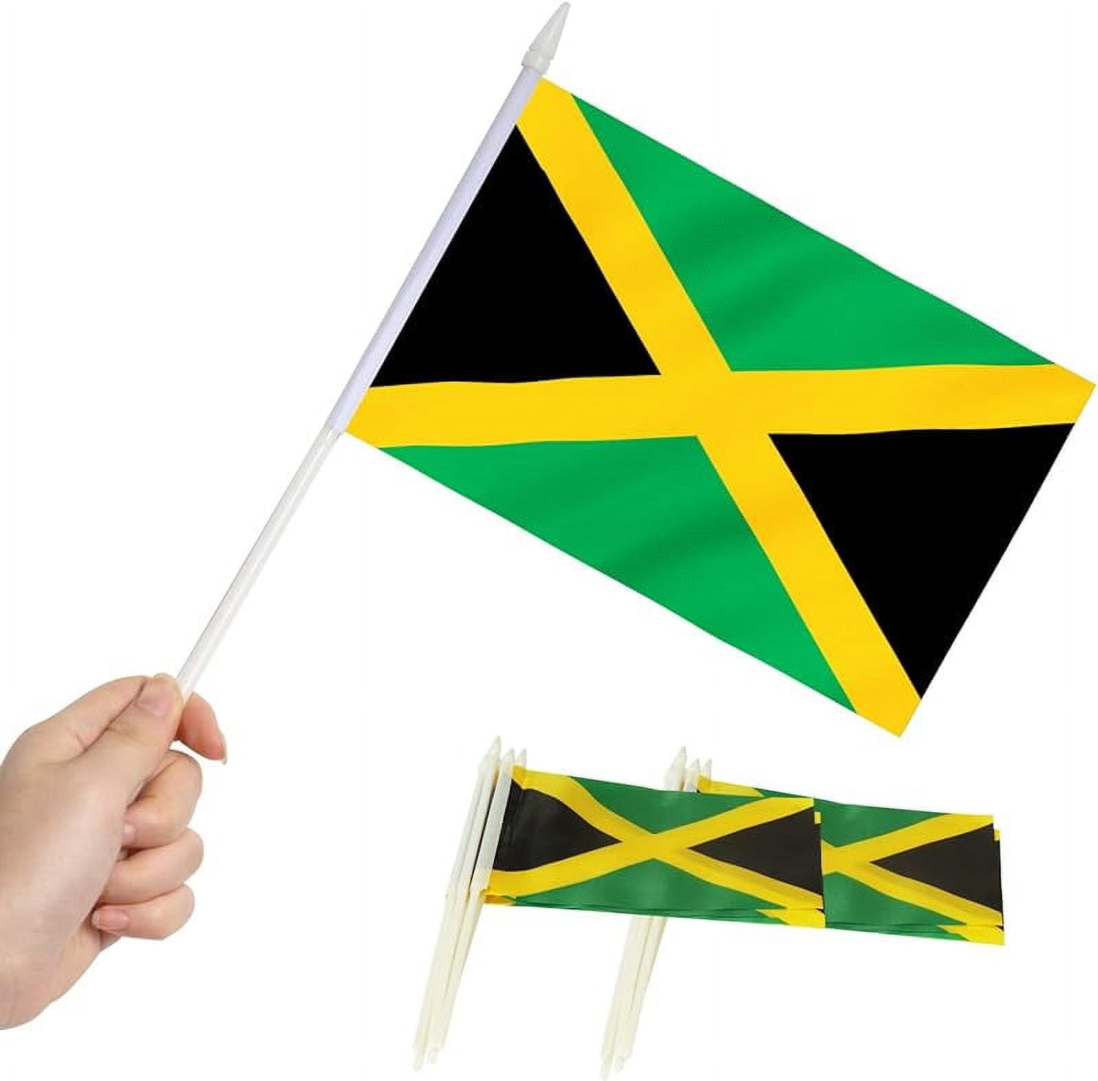 Anley Puerto Rico Mini Flag 12 Pack - Hand Held Small Miniature Puerto ...