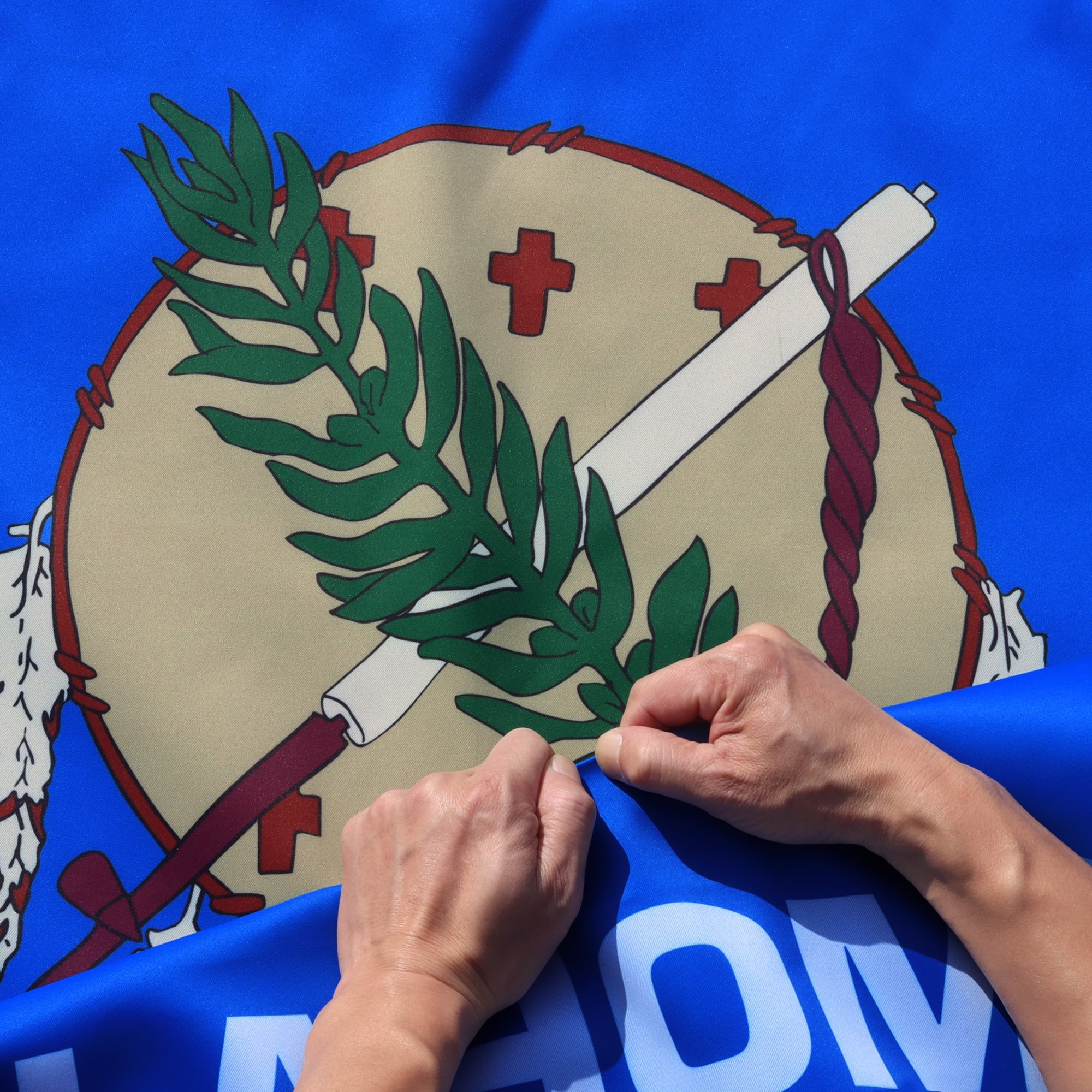 Anley Rip-Proof Double Sided 3-Ply Oklahoma State Flag 3x5 Foot ...