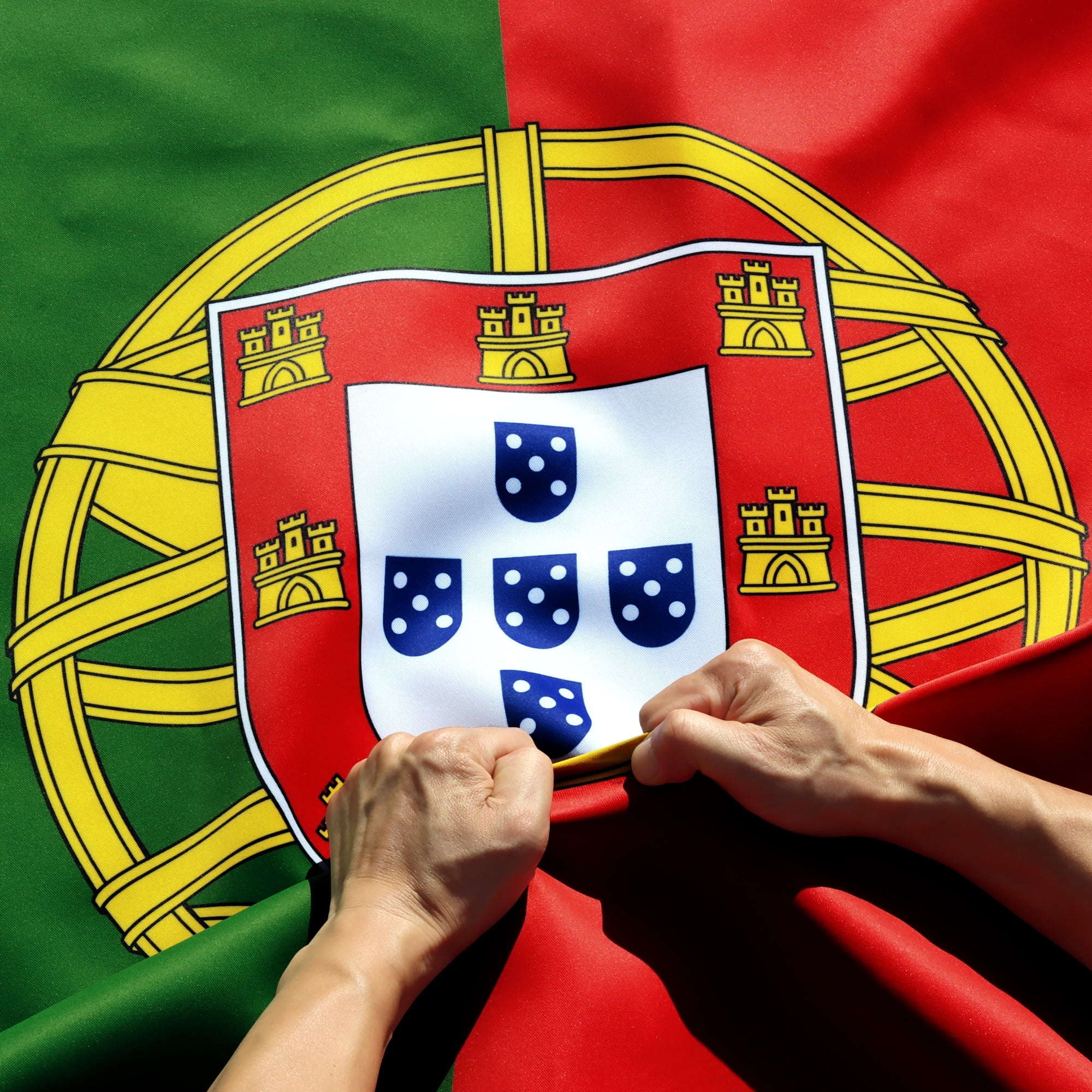 Anley Rip-Proof Double Sided 3-Ply Portugal Flag 3x5 Foot - Portuguese ...