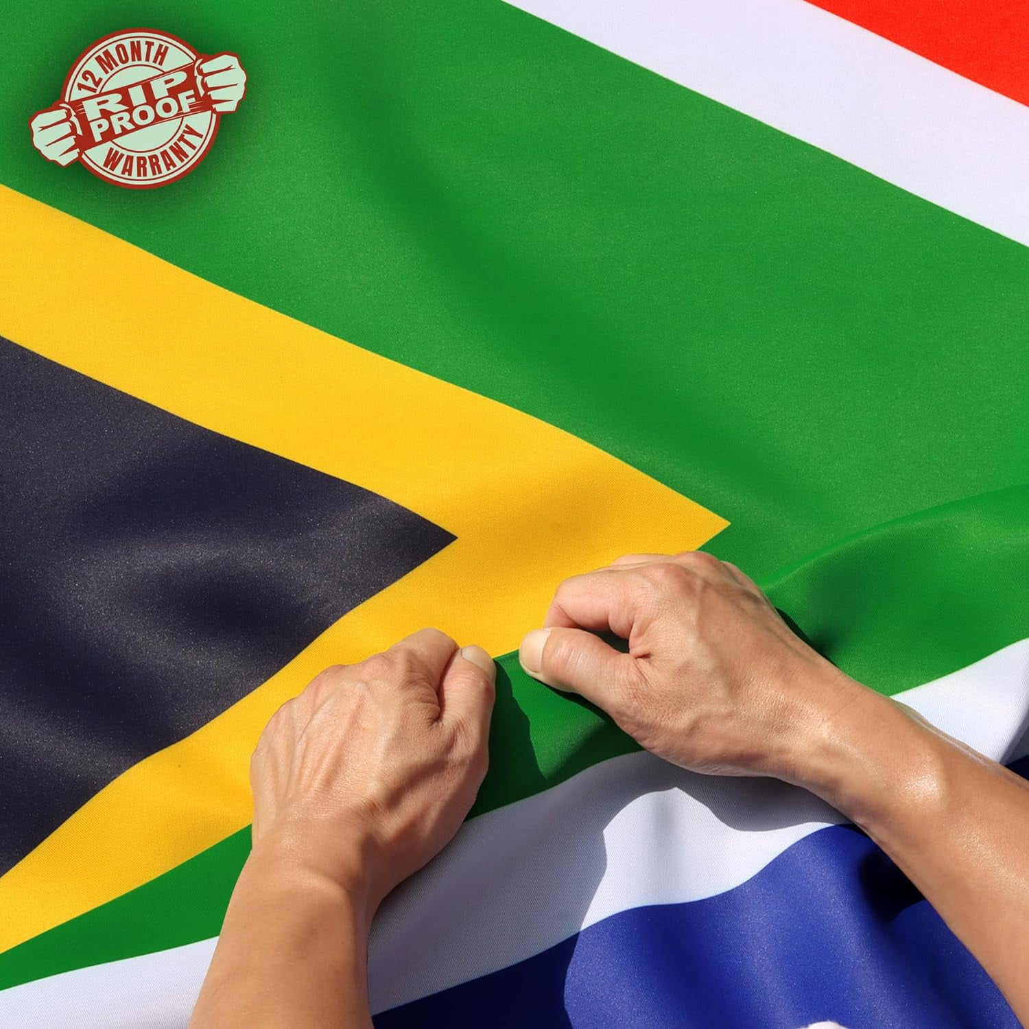 Anley Rip Proof Double Sided 3 Ply South Africa Flag 3x5 Foot The
