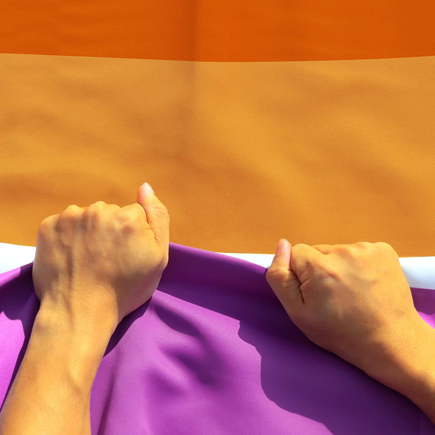Anley Rip Proof Double Sided 3 Ply Sunset Lesbian Pride Flag 3x5 Foot