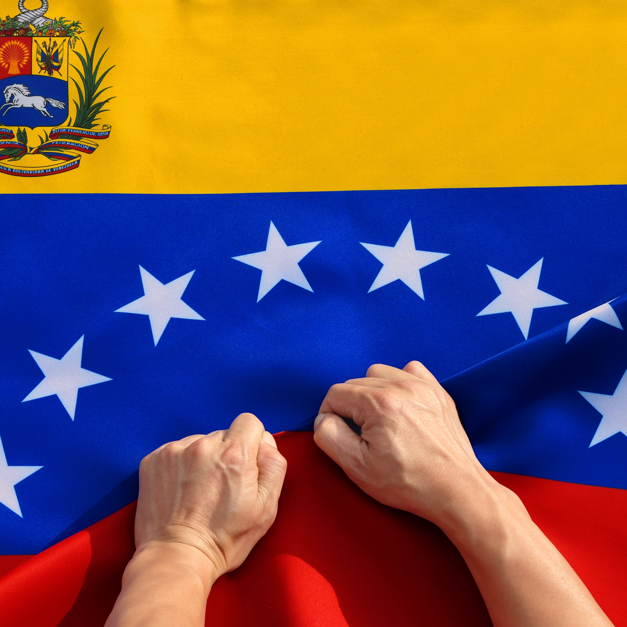 Anley Rip-Proof Double Sided 3-Ply Venezuela 8 Stars Flag 3x5 Foot ...