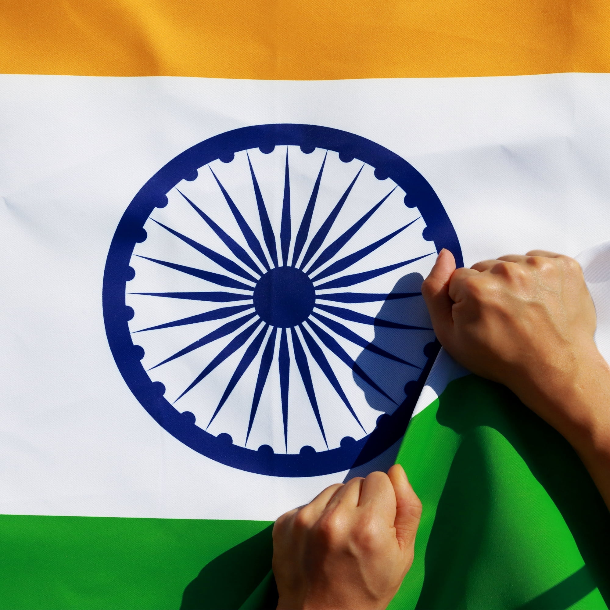Anley Rip-Proof Technology Double Sided 3-Ply India Flag 3x5 Foot ...