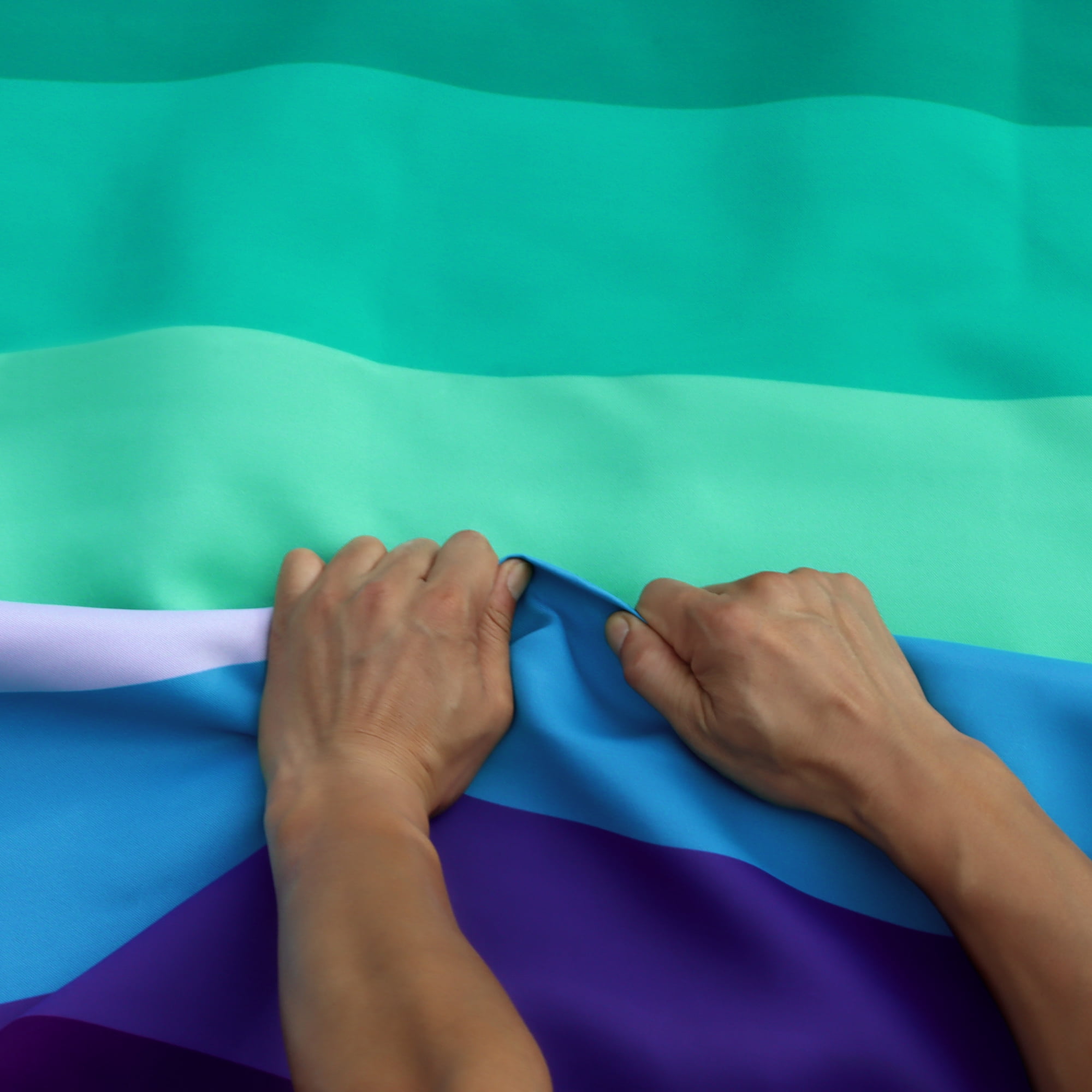 Anley Rip Proof Technology Double Sided 3 Ply Mlm Vincian Pride Flag