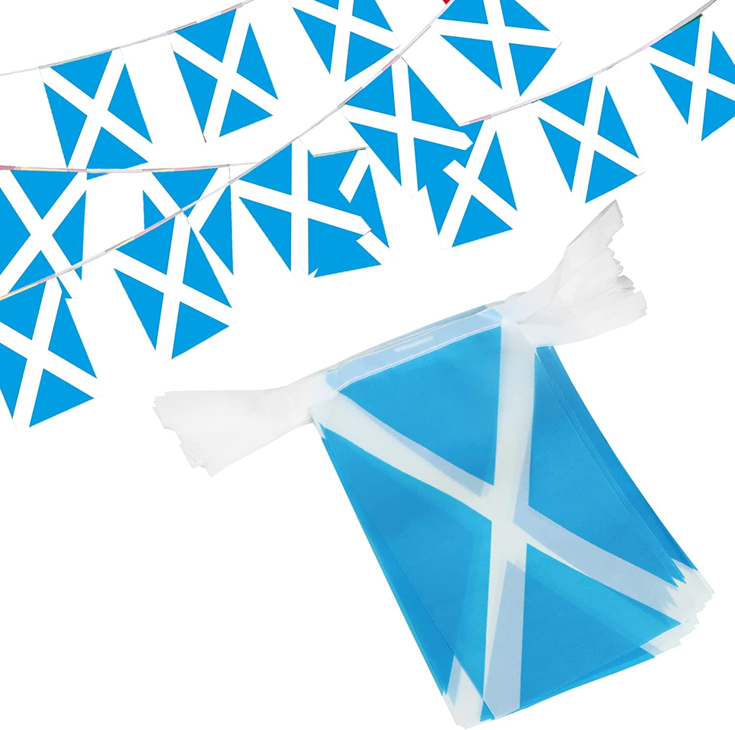 Anley Scotland String Flag Pennant Banners, Patriotic Events 30th of ...