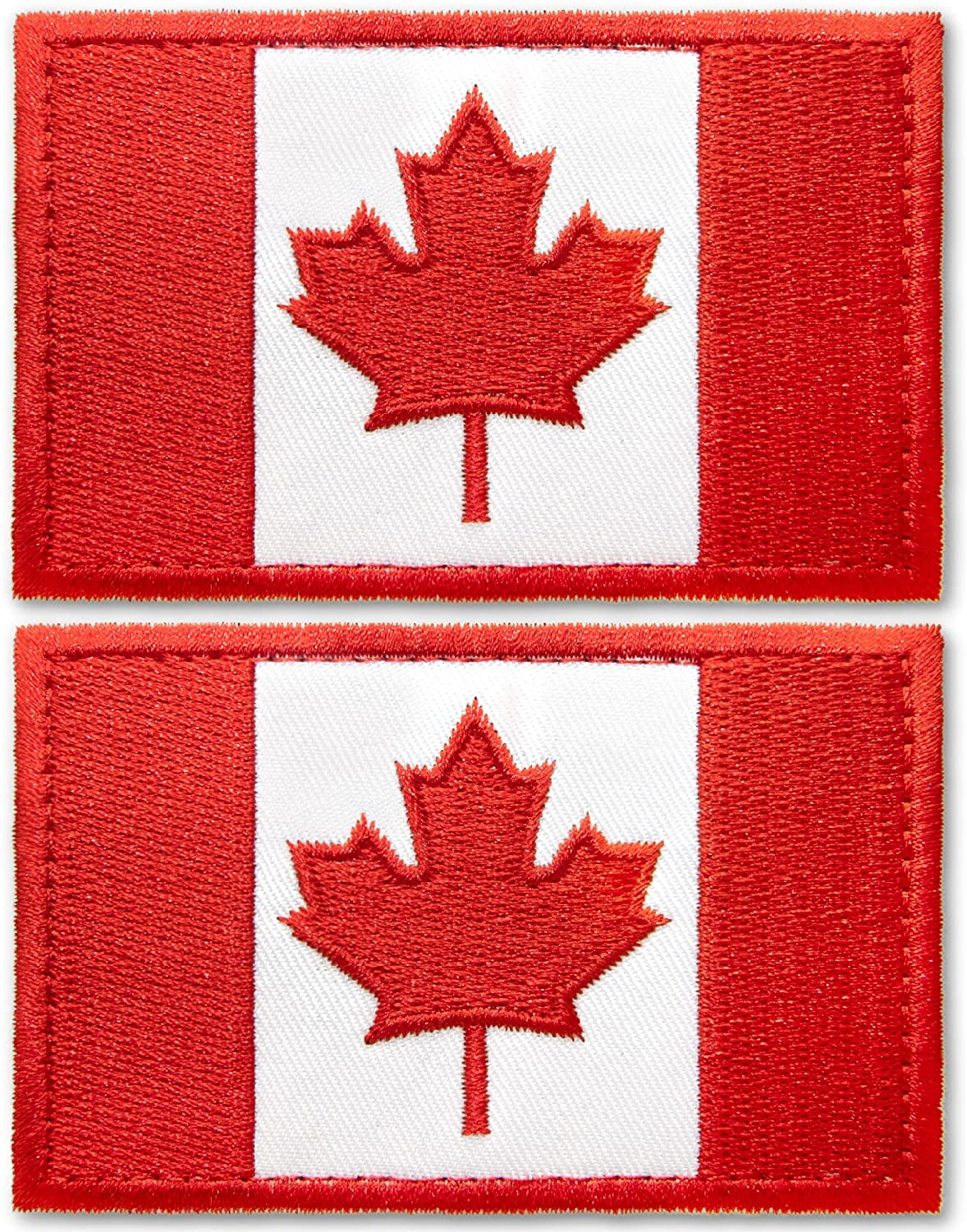 Anley Tactical Canada Flag Embroidered Patches (2 Pack) - 2"x 3 ...