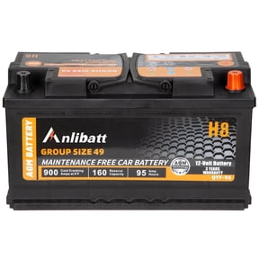 Free Shipping! Ever Start AGM Automotive Battery Group Size 35 12V 650 ...