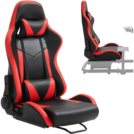 Anman PVC Racing Simulator Cockpit fit for Logitech/Thrustmaster ...