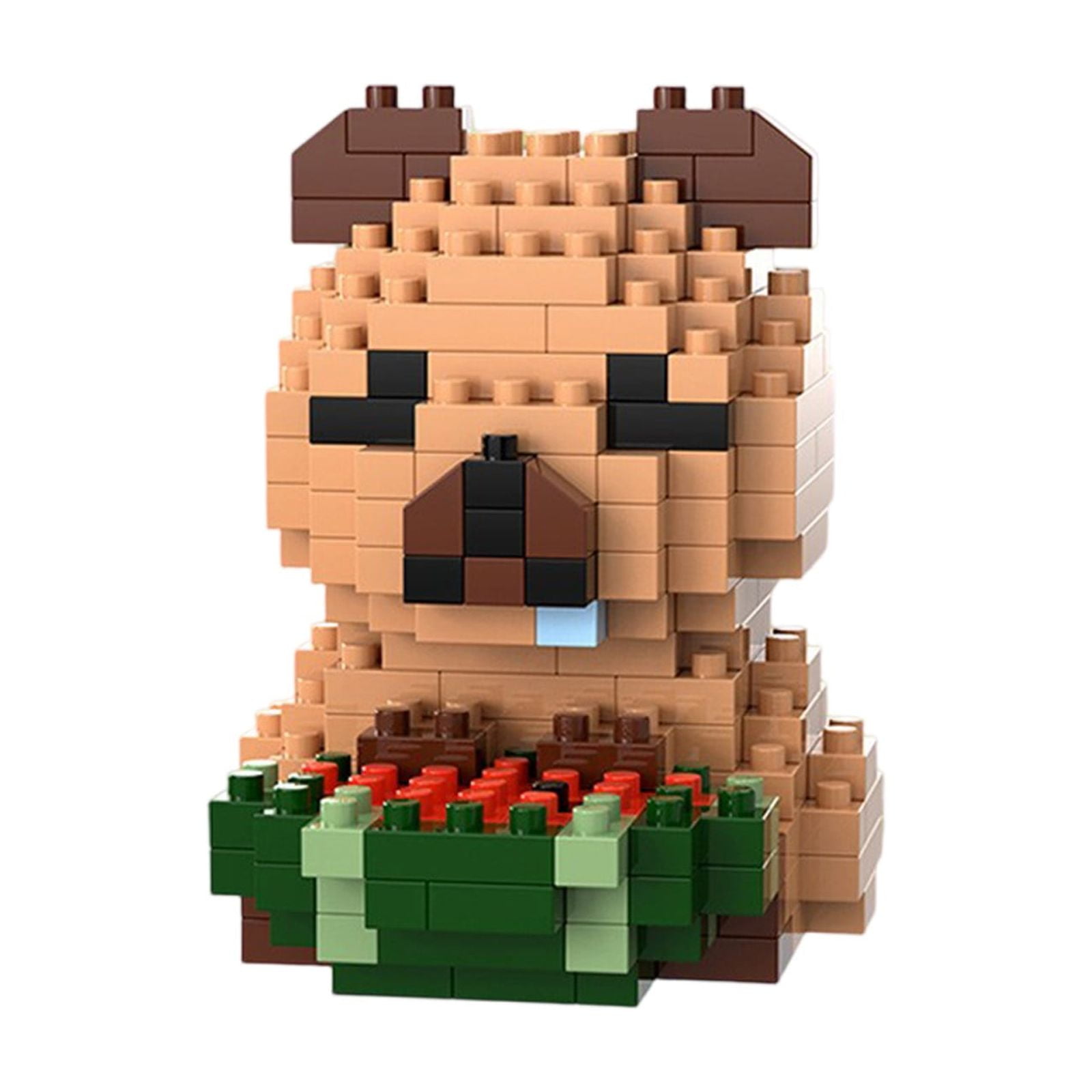 Anmirz 203pcs Capybara Small Toys for Kids, 3in Capybara Building ...