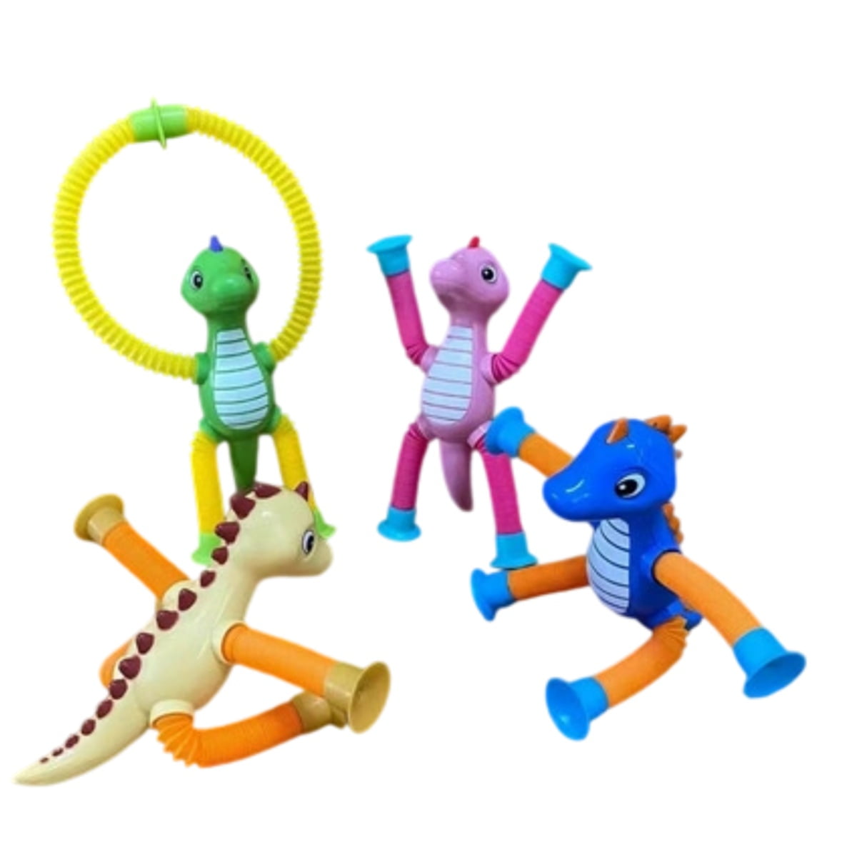Anmirz 4 Pcs Pop Tubes Sensory Toys for Girls Boys ,Bendable Telescopic ...