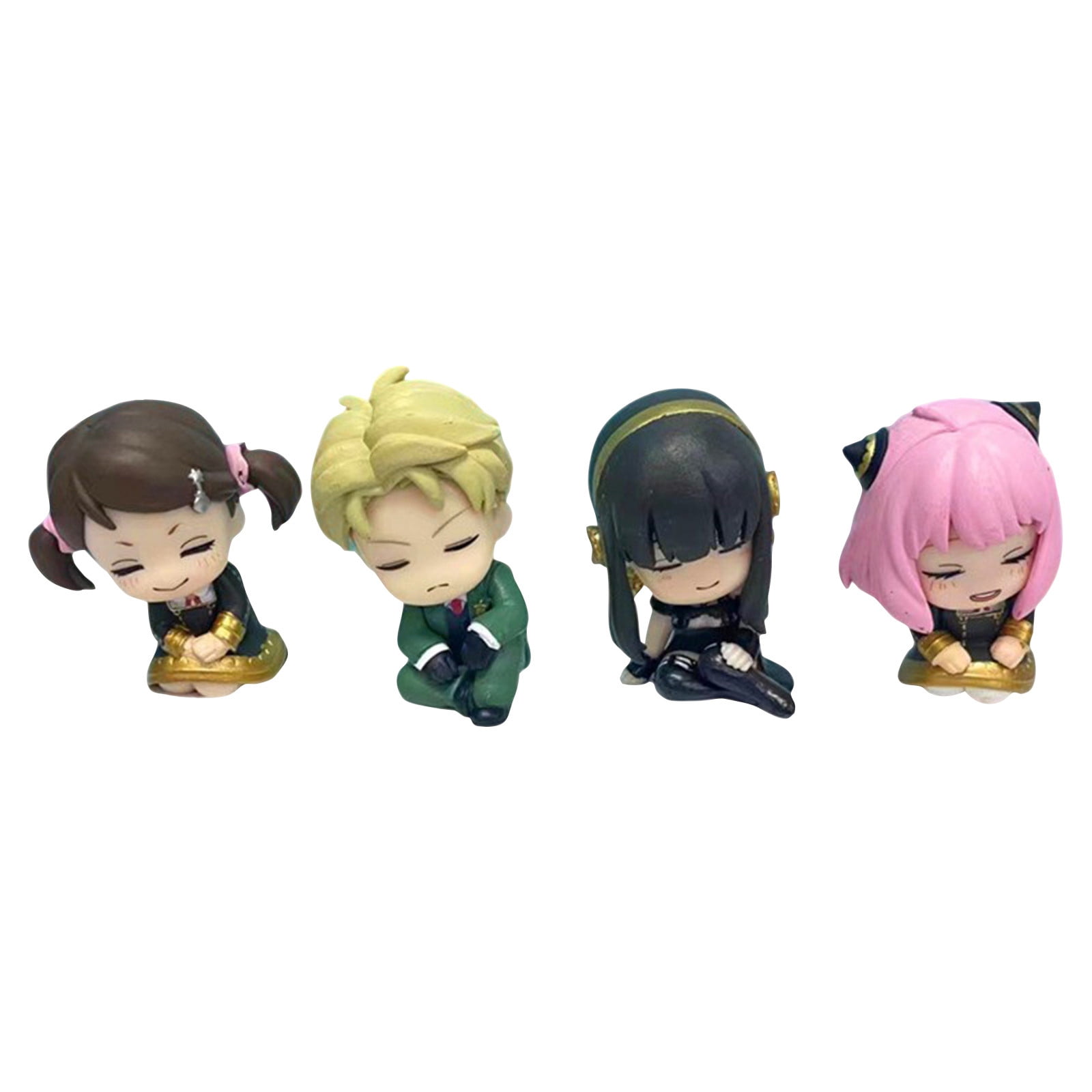 Anmirz 4pcs Spy Family Toys, 2in Spy Family Figures, Spy Family Statue ...