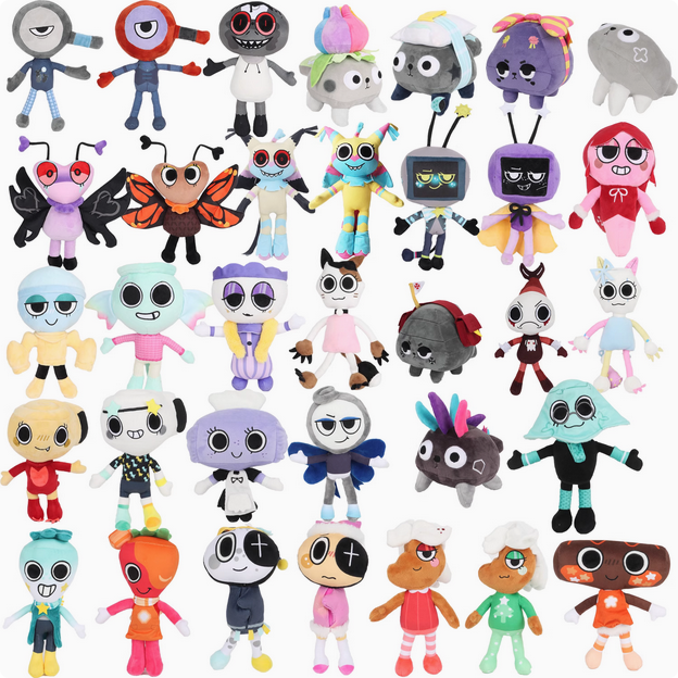 Anmirz Shaped Pillow Cute Toy Decor Gifts For Kids,Dandy's World ...