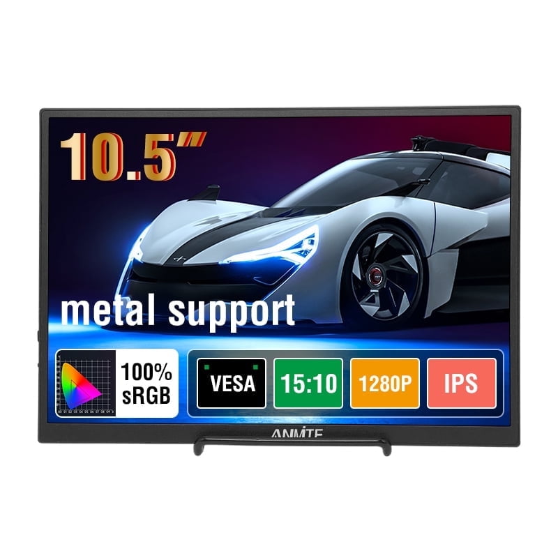 Anmite 10.5 Inch Portable Monitor, 1920 x 1280 Resolution, 15:10 ...