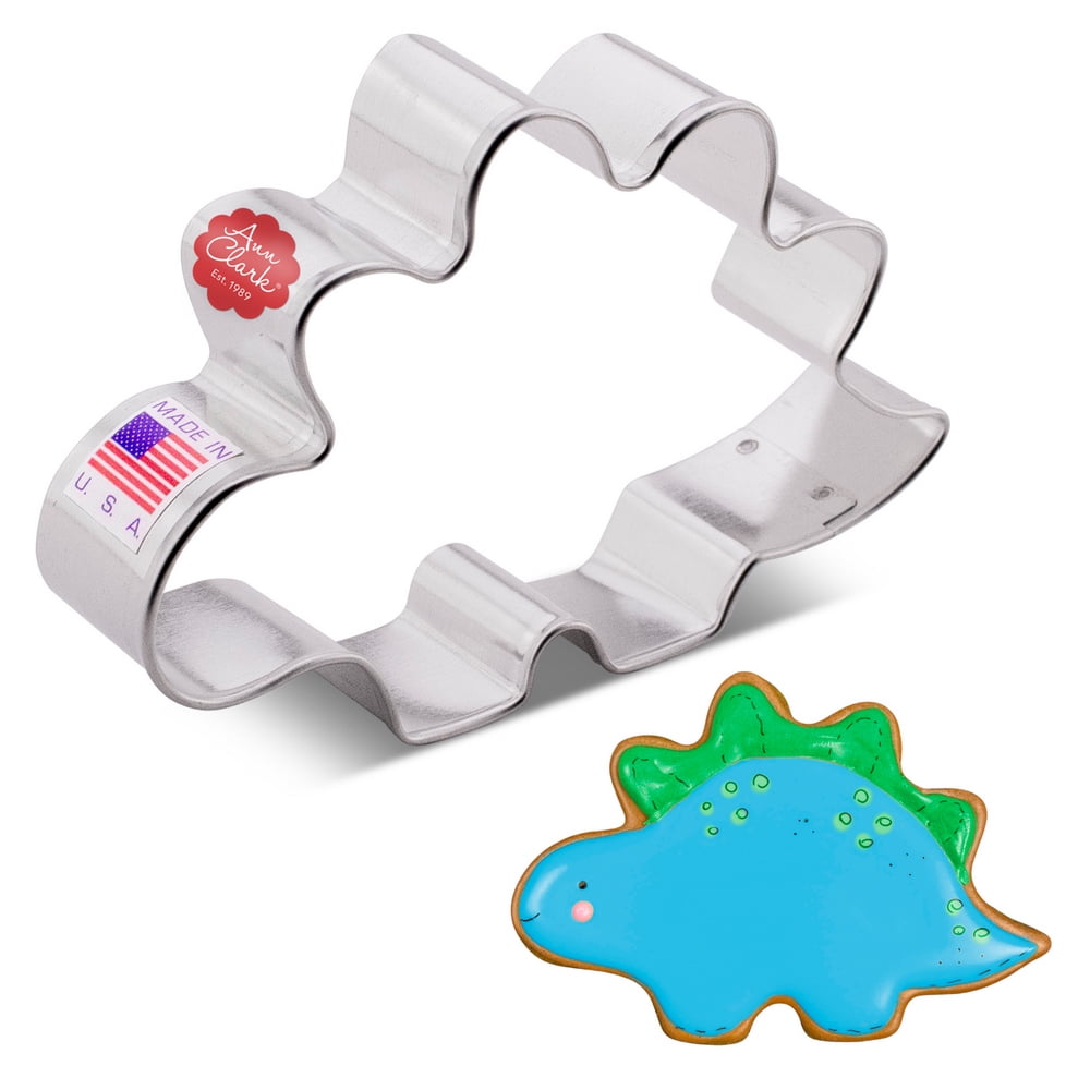 Ann Clark Baby Stegosaurus Cookie Cutter 4.2", Made in USA - Walmart.com