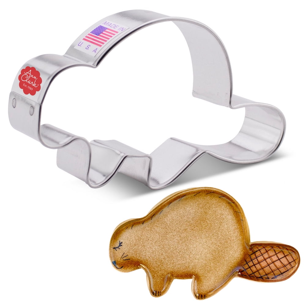 Ann Clark Beaver Cookie Cutter 4", Made in USA - Walmart.com