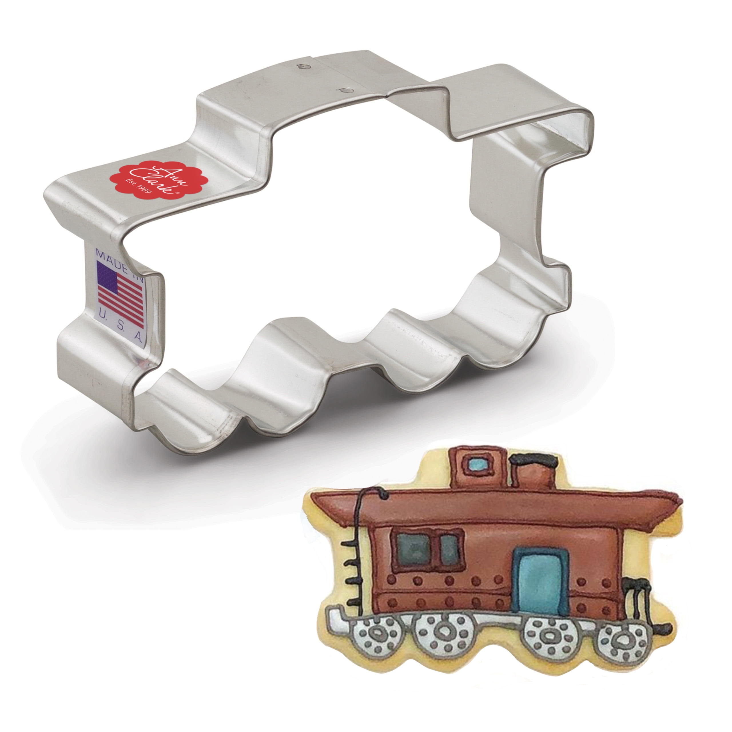 Ann Clark Caboose Cookie Cutter 4.25", Made in USA - Walmart.com