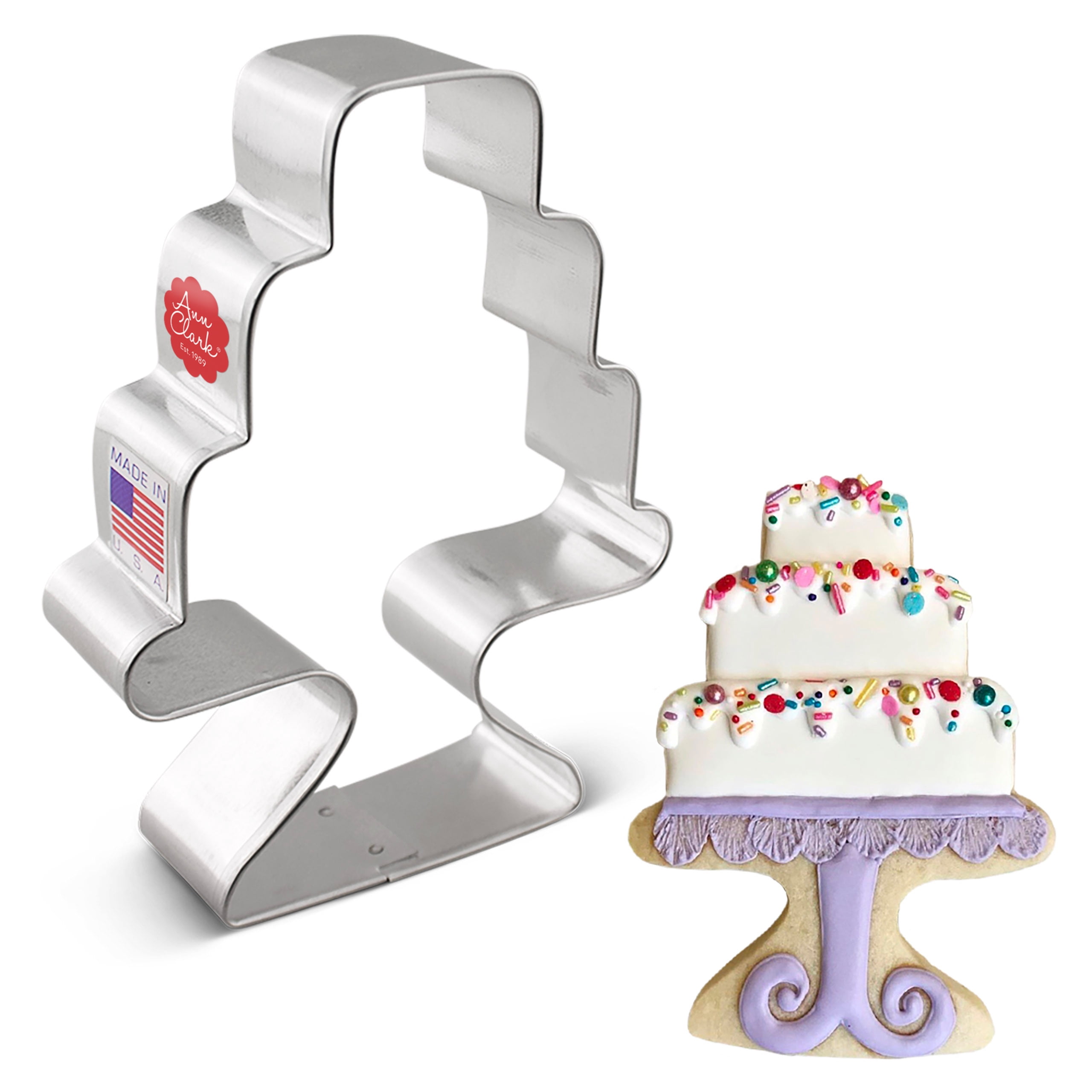 Ann Clark Cake w/Stand Cookie Cutter 4.5", Made in USA - Walmart.com