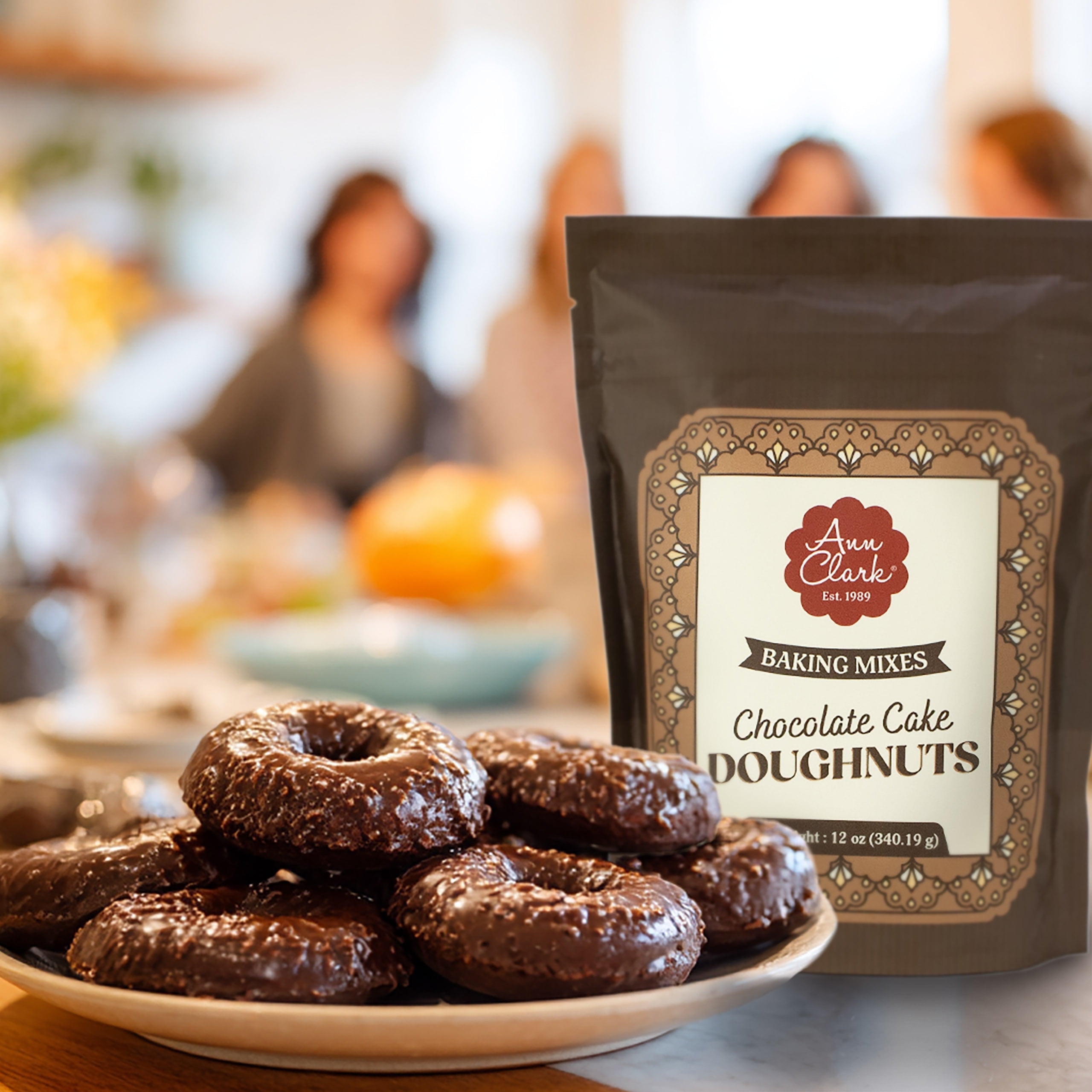 Ann Clark Chocolate Doughnut Mix - Bakery Quality - Walmart.com