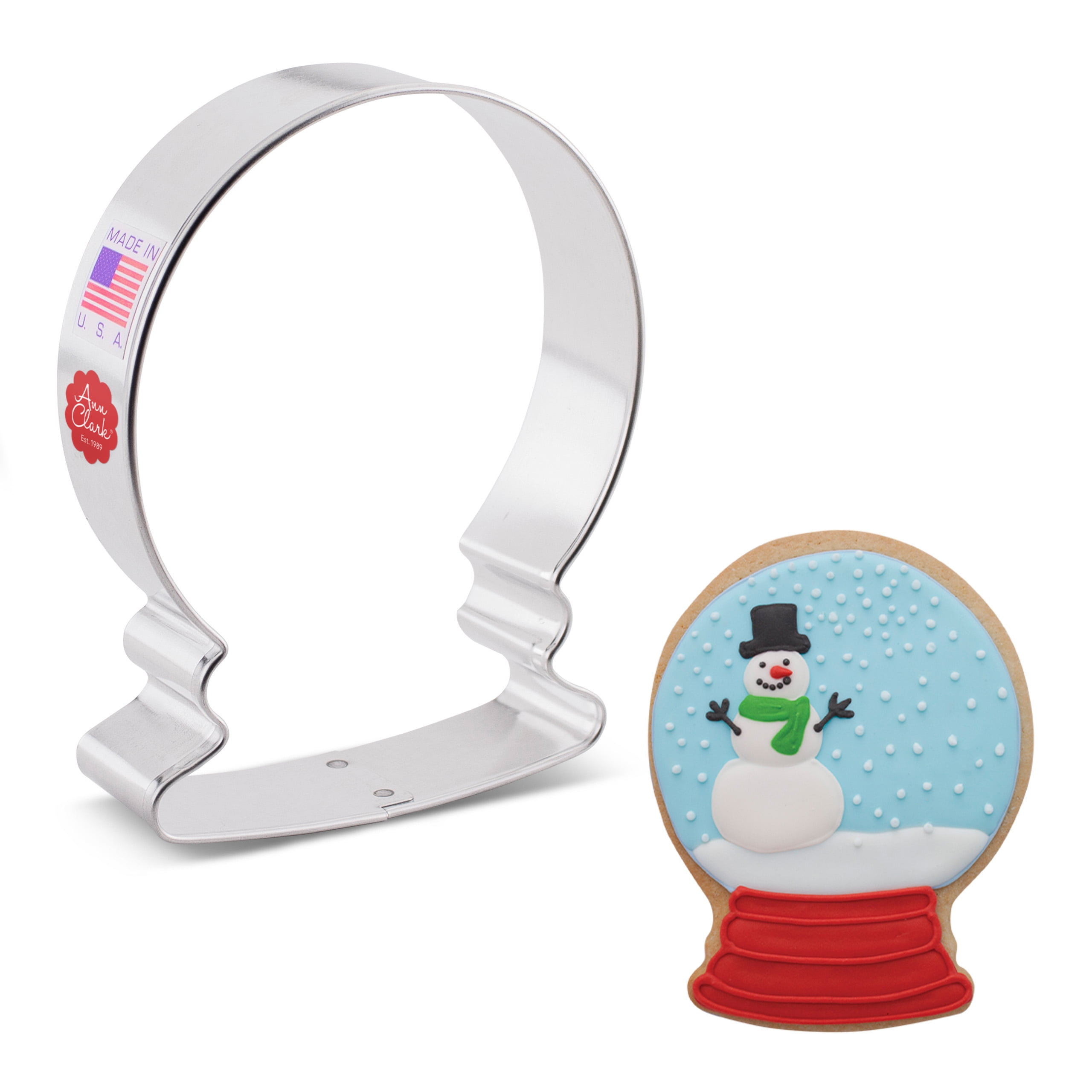 Ann Clark Cookie Cutters Winter Snow Globe Cookie Cutter, 4" - Walmart.com