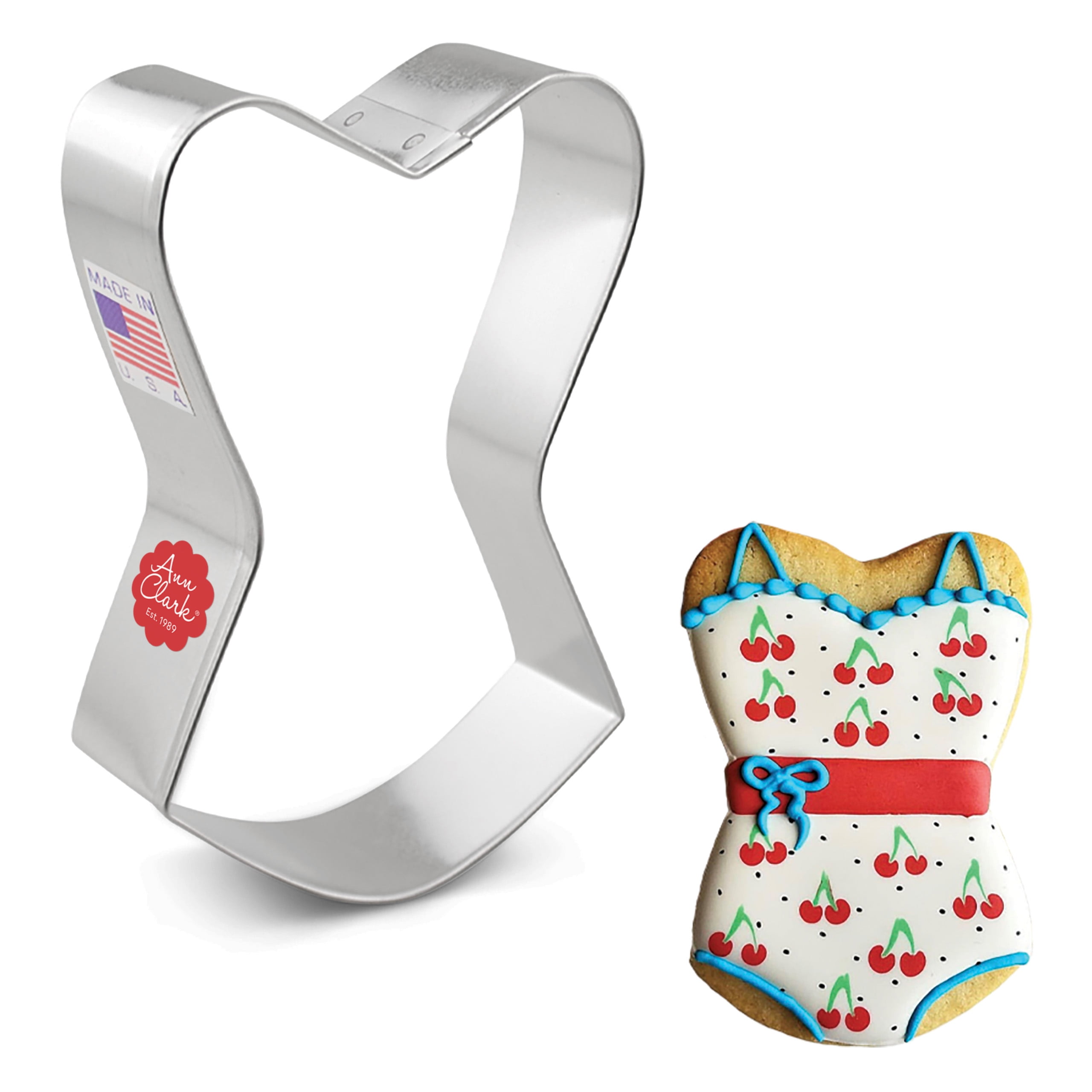 Ann Clark Corset Cookie Cutter 4", Made in USA - Walmart.com