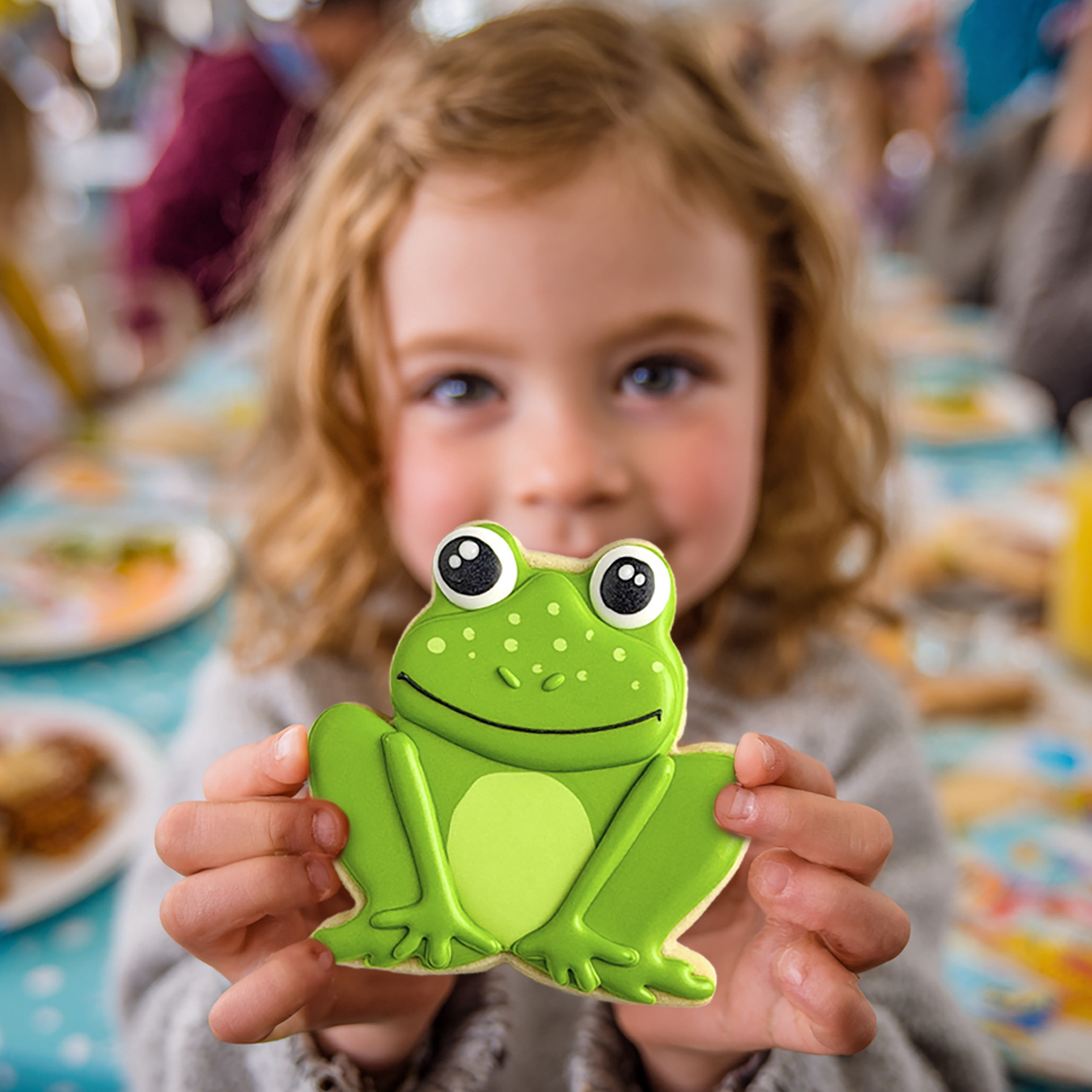 Ann Clark, Frog Cookie Cutter, 3.75" Made in USA, food-safe steel ...