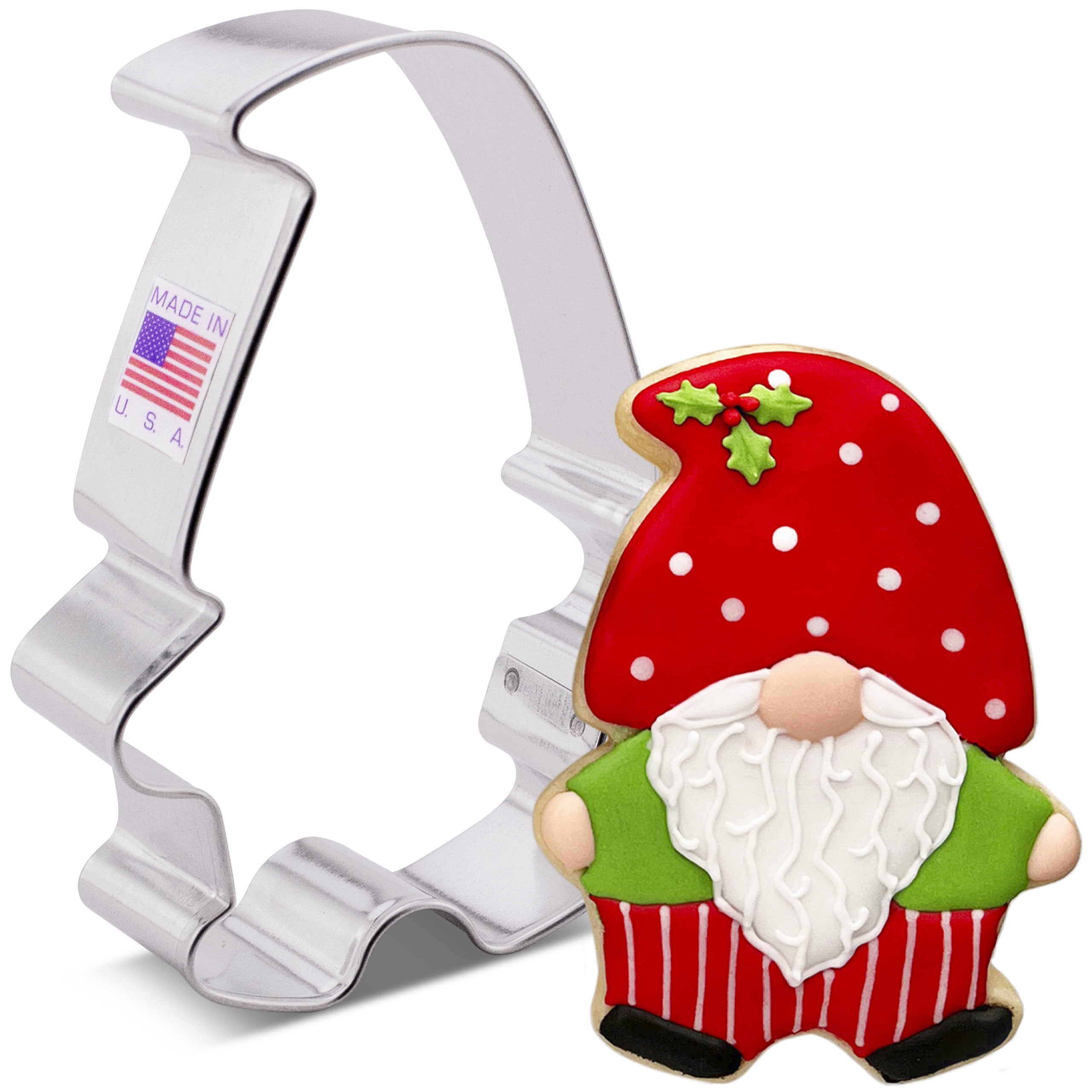 Ann Clark Gnome Cookie Cutter 4", Made in USA - Walmart.com