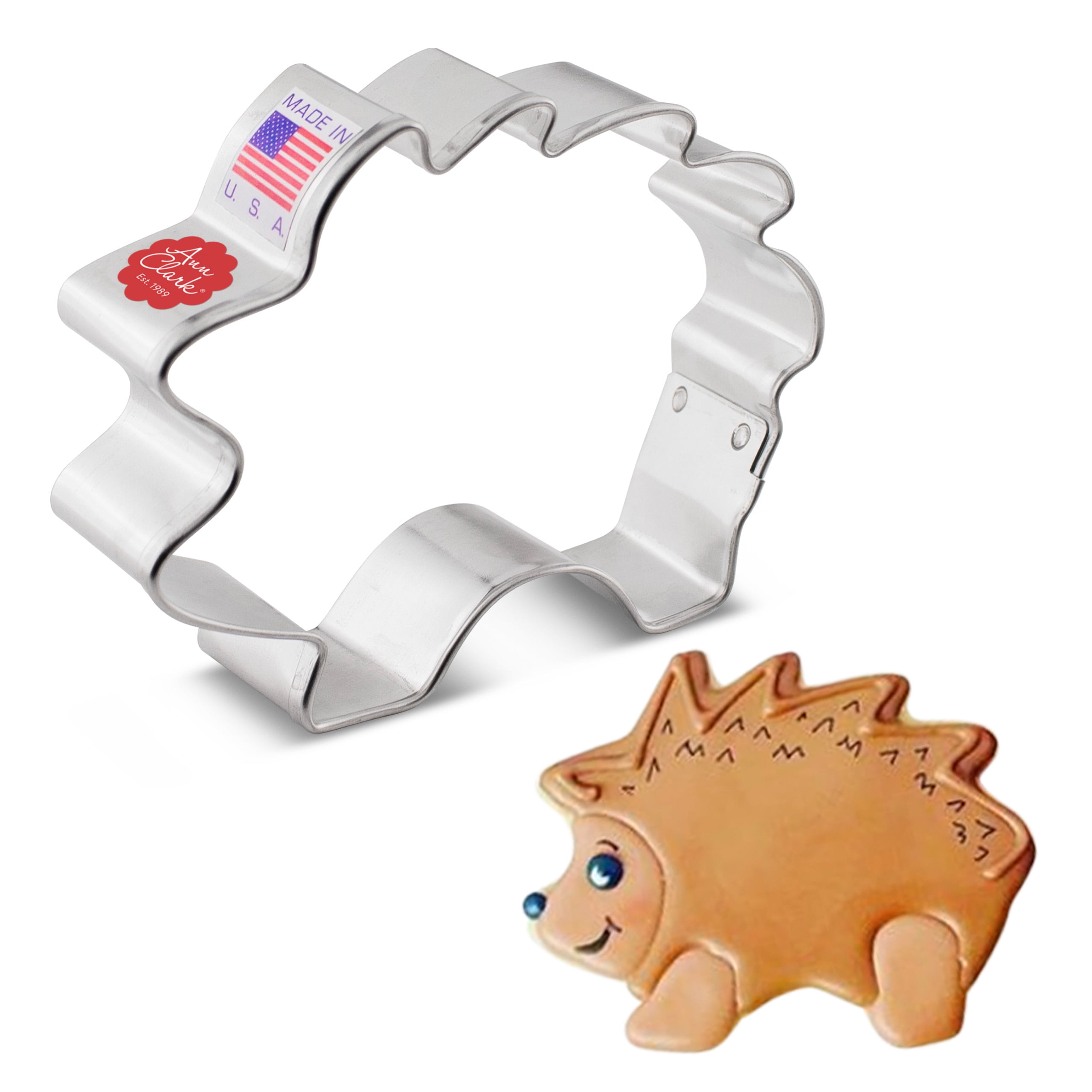 Ann Clark Hedgehog Cookie Cutter 3.75", Made in USA - Walmart.com
