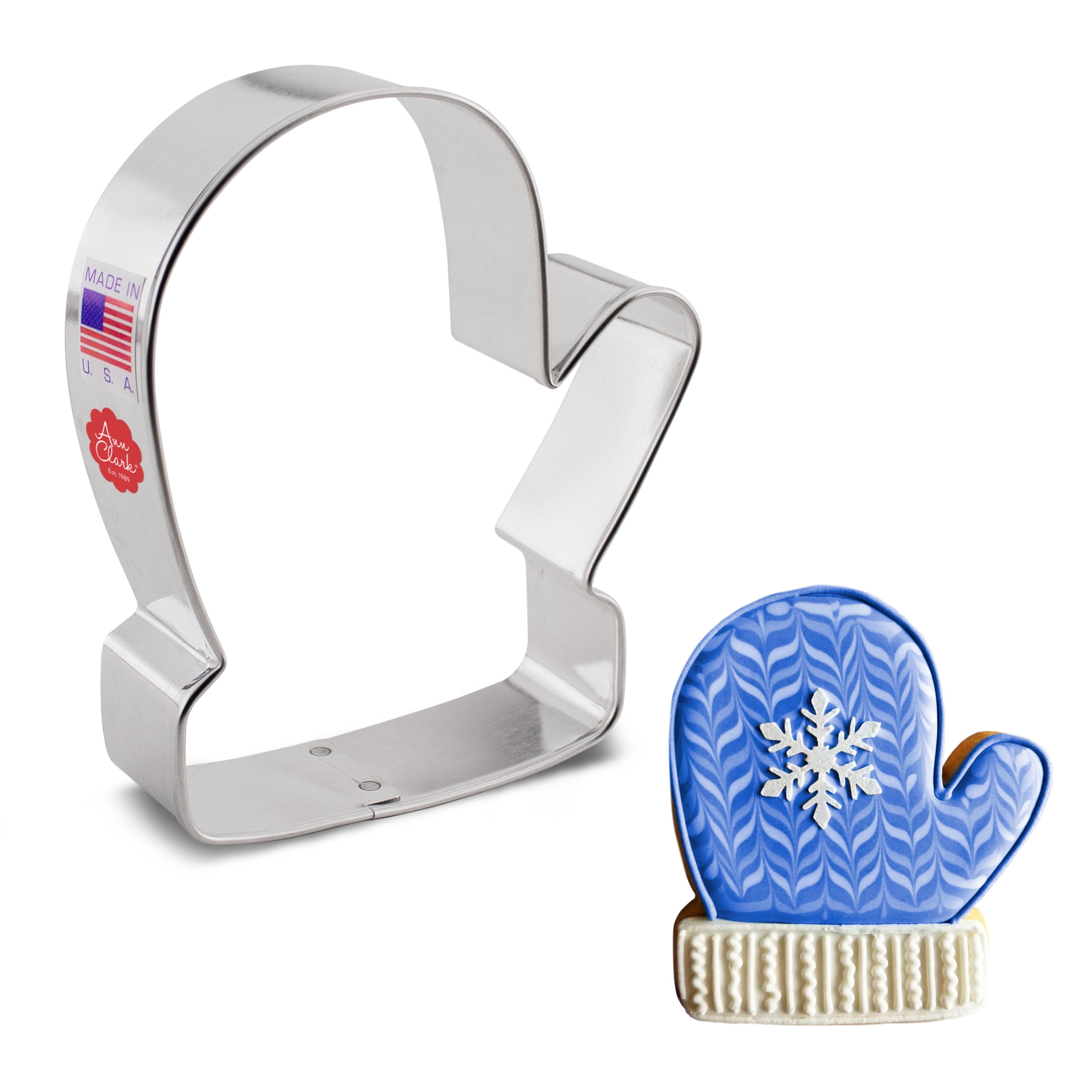 Ann Clark Mitten Cookie Cutter 4", Made in USA - Walmart.com