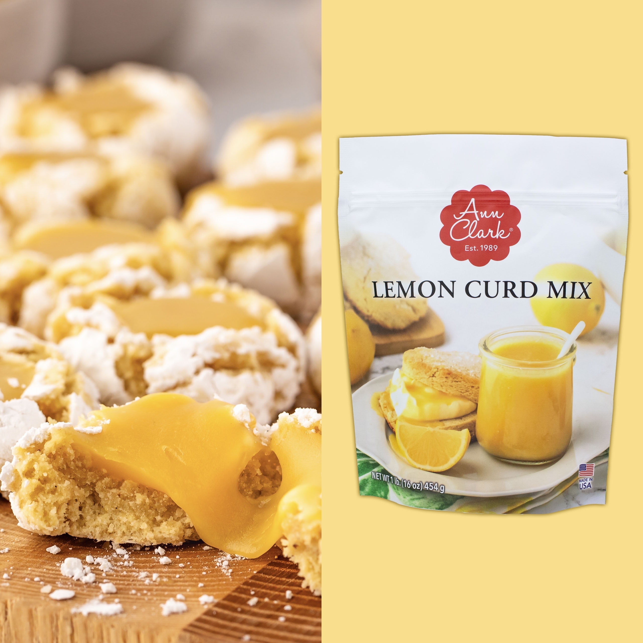 Ann Clark Premium Lemon Curd Mix - Walmart.com
