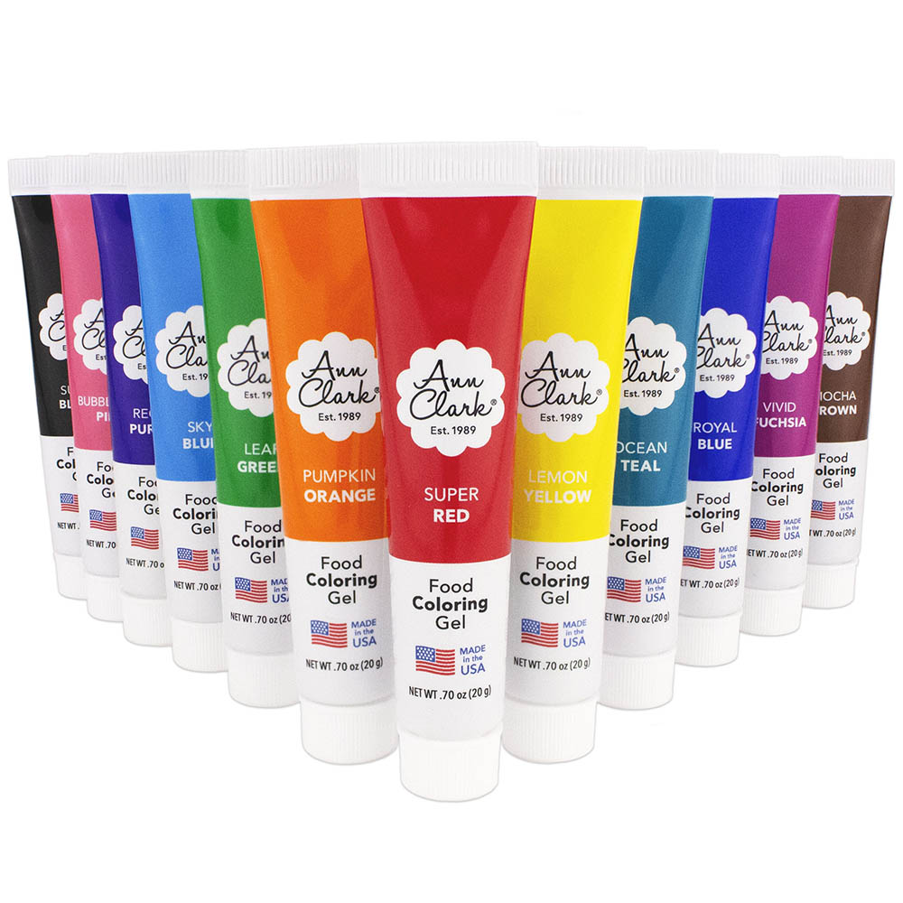 Colour Mill Oil-Based Food Coloring, 20 Milliliters Each of 6 Colors ...