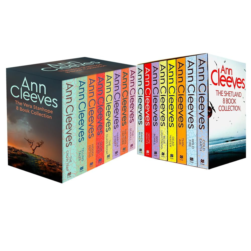 Ann Cleeves Shetland and Vera Series Collection 16 Books Set Book ...