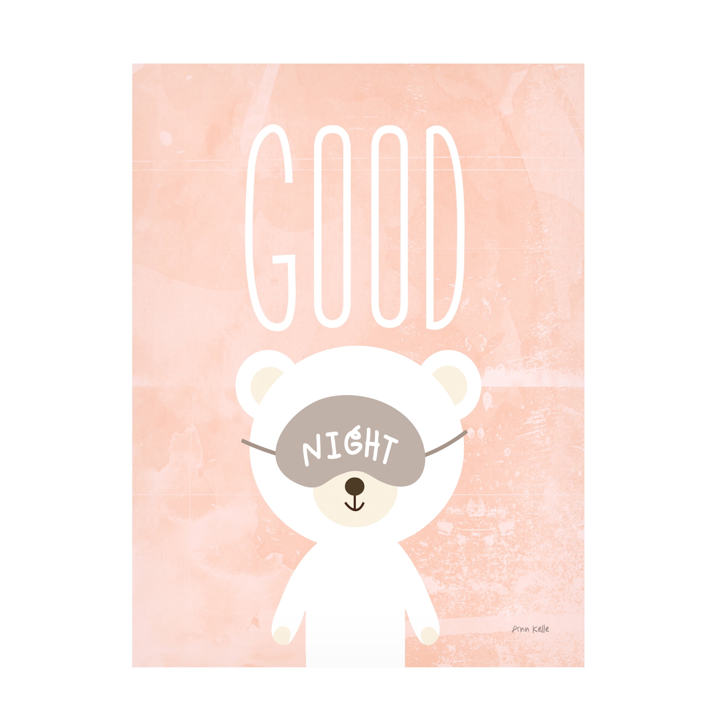 Ann Kelle 'Goodnight' Canvas Art - Walmart.com