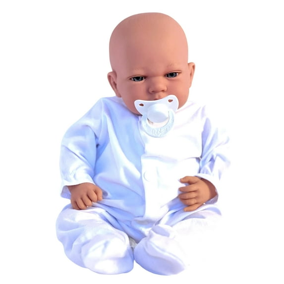 Ann Lauren Dolls® 17 Inch Baby Doll Clothes- White Baby Doll Romper ...