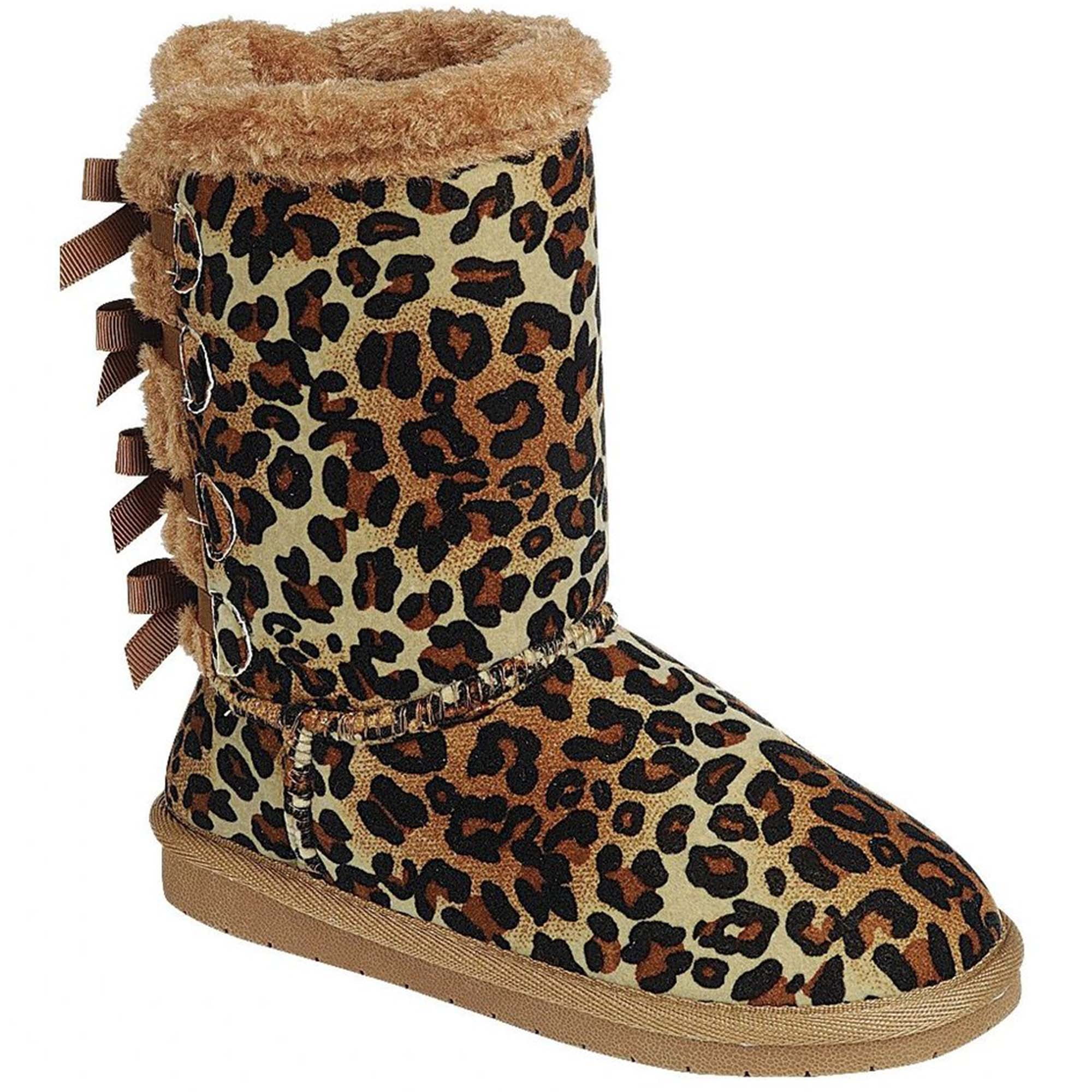 Ann34 Faux Fur Lined Shearling Boots - Womens Winter Mukluk Mid Calf ...