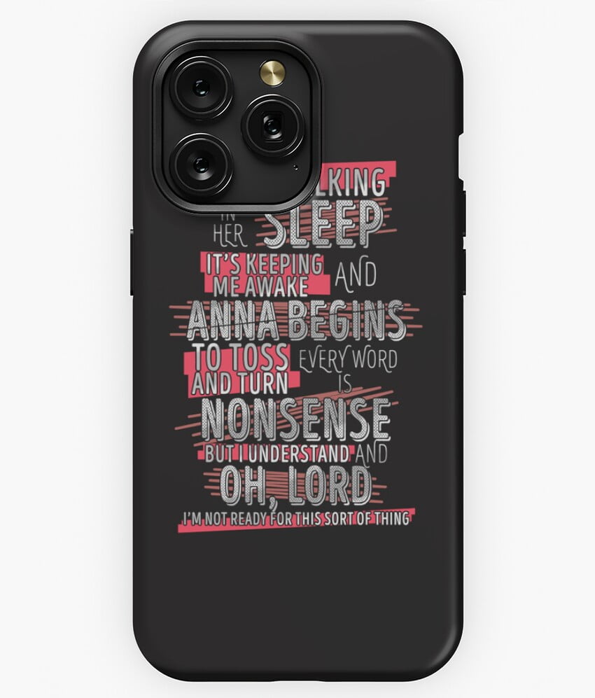 Anna Begins Counting Crows Art M181 Phone Case for iPhone 17 16 15 14 ...