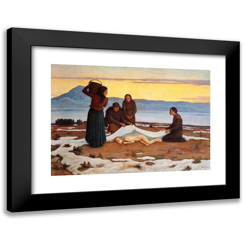 Anna Berent 14x11 Black Modern Framed Museum Art Print Titled ...