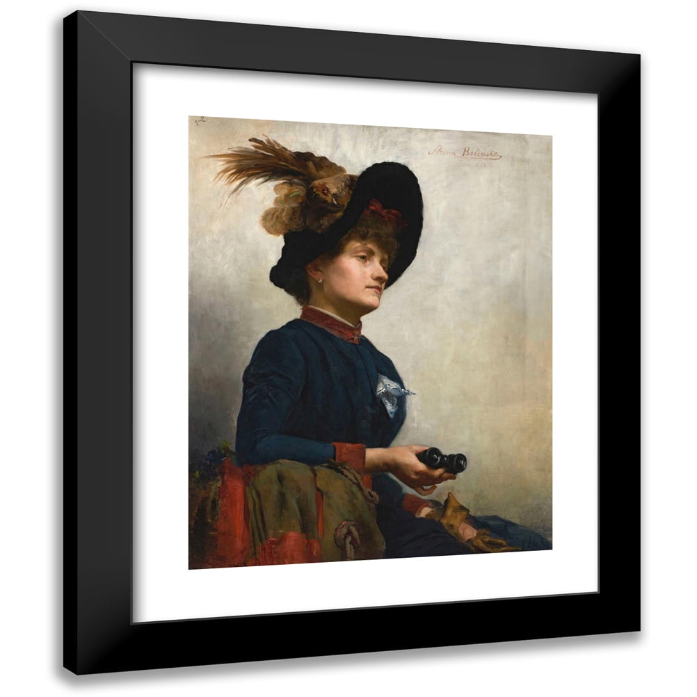 Anna Bilińska-Bohdanowicz 12x14 Black Modern Framed Museum Art Print ...