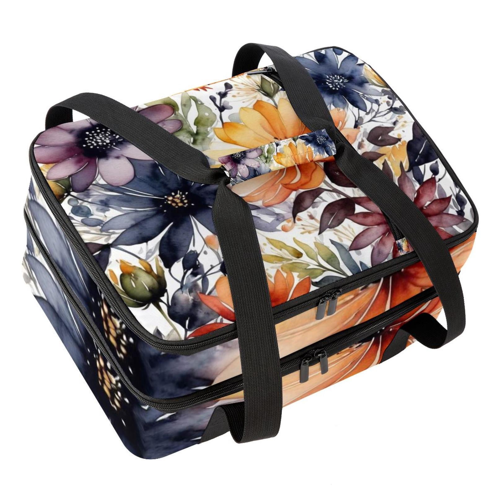 Anna Cowper Insulation Bags Travel Shopper Insulated Food Delivery Bag Picnic Bag Hand-held ...