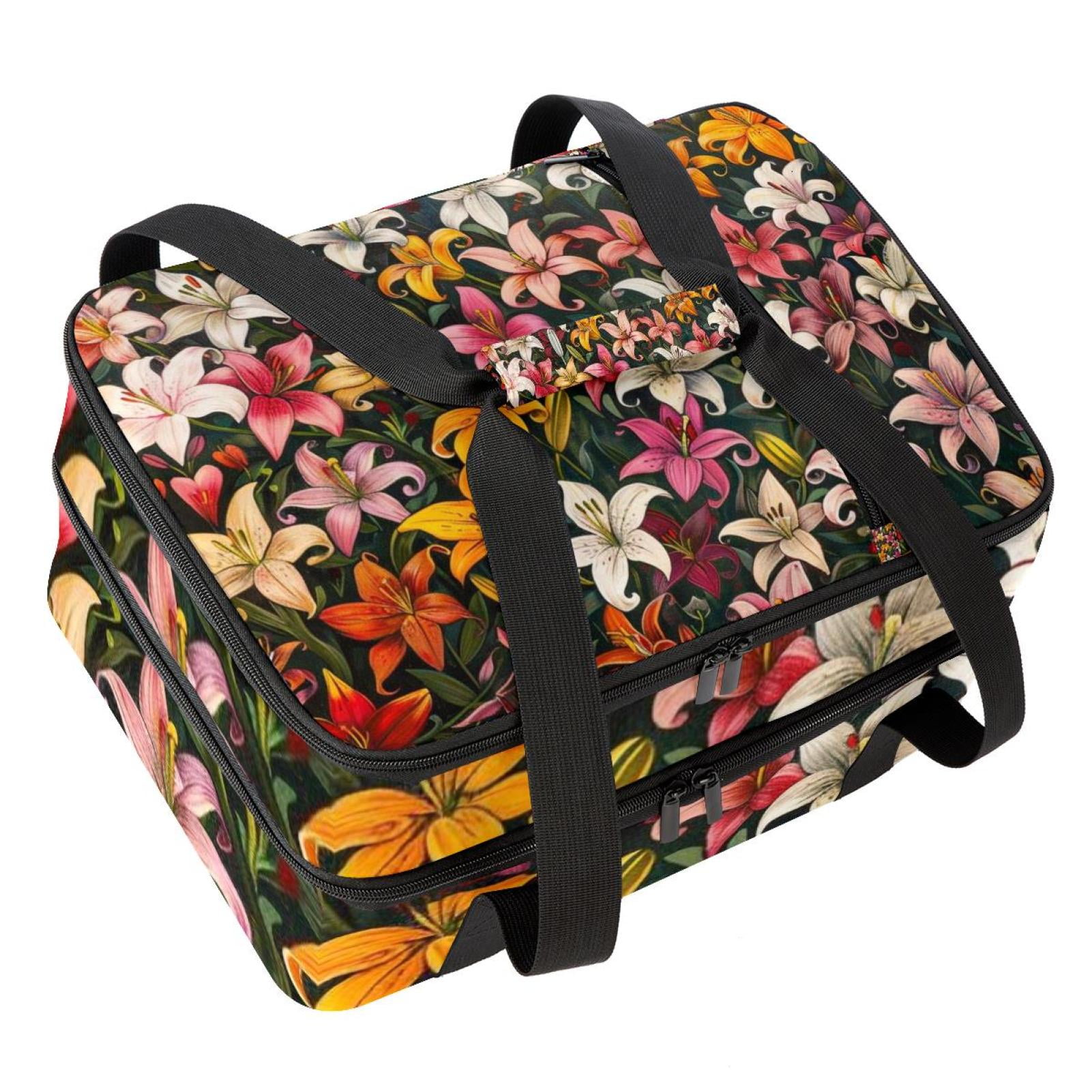 Anna Cowper Insulation Bags Travel Shopper Insulated Food Delivery Bag Picnic Bag Hand-held ...