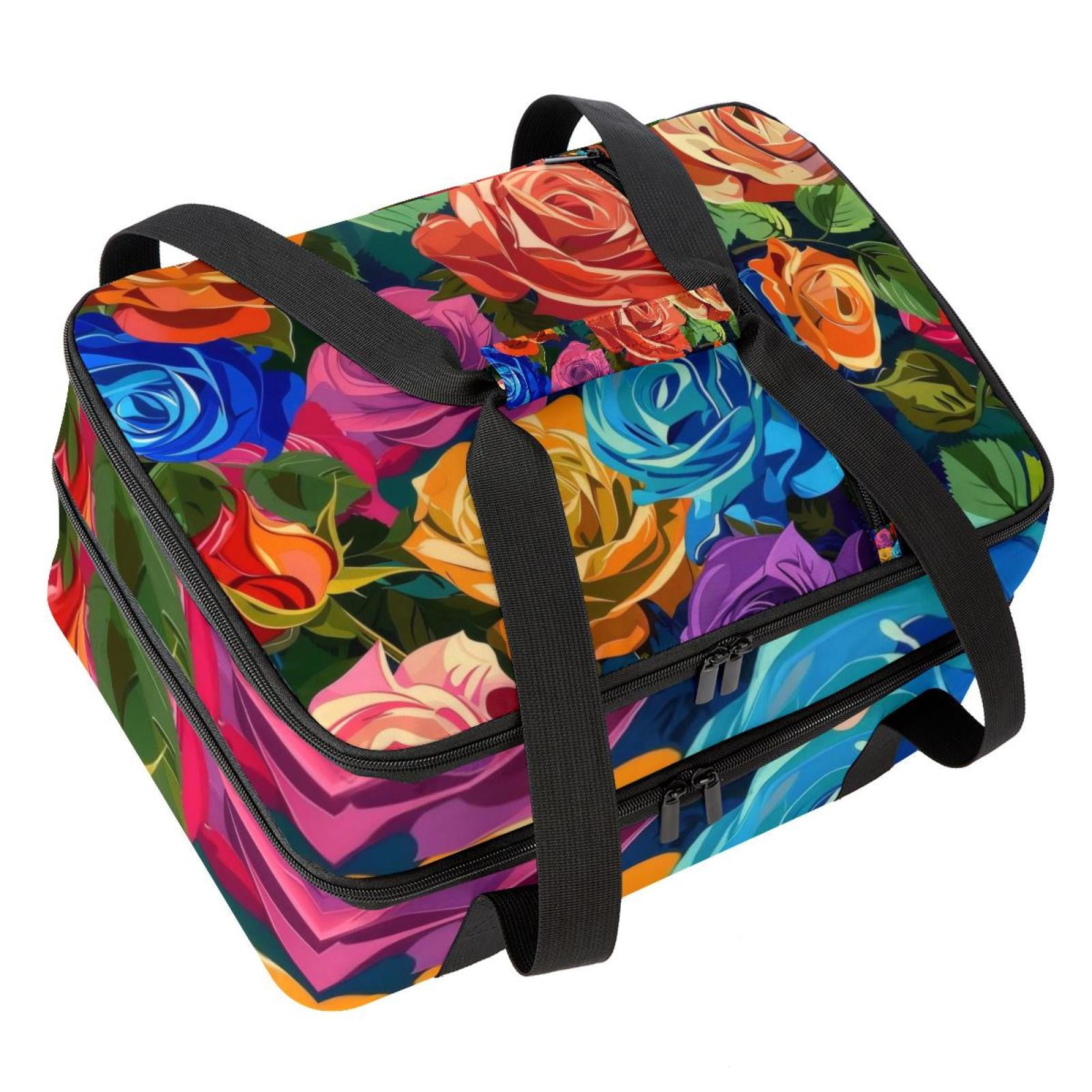 Anna Cowper Insulation Bags Travel Shopper Insulated Food Delivery Bag Picnic Bag Hand-held ...