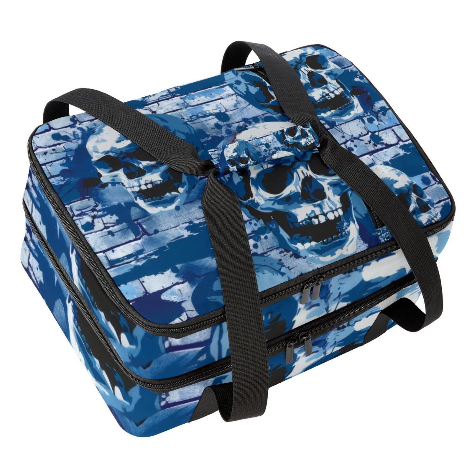 Anna Cowper Insulation Bags Travel Shopper Insulated Food Delivery Bag Picnic Bag Hand-held ...